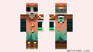 Minecraft Skin Copper Skin by saimjoarder | abfielder.com