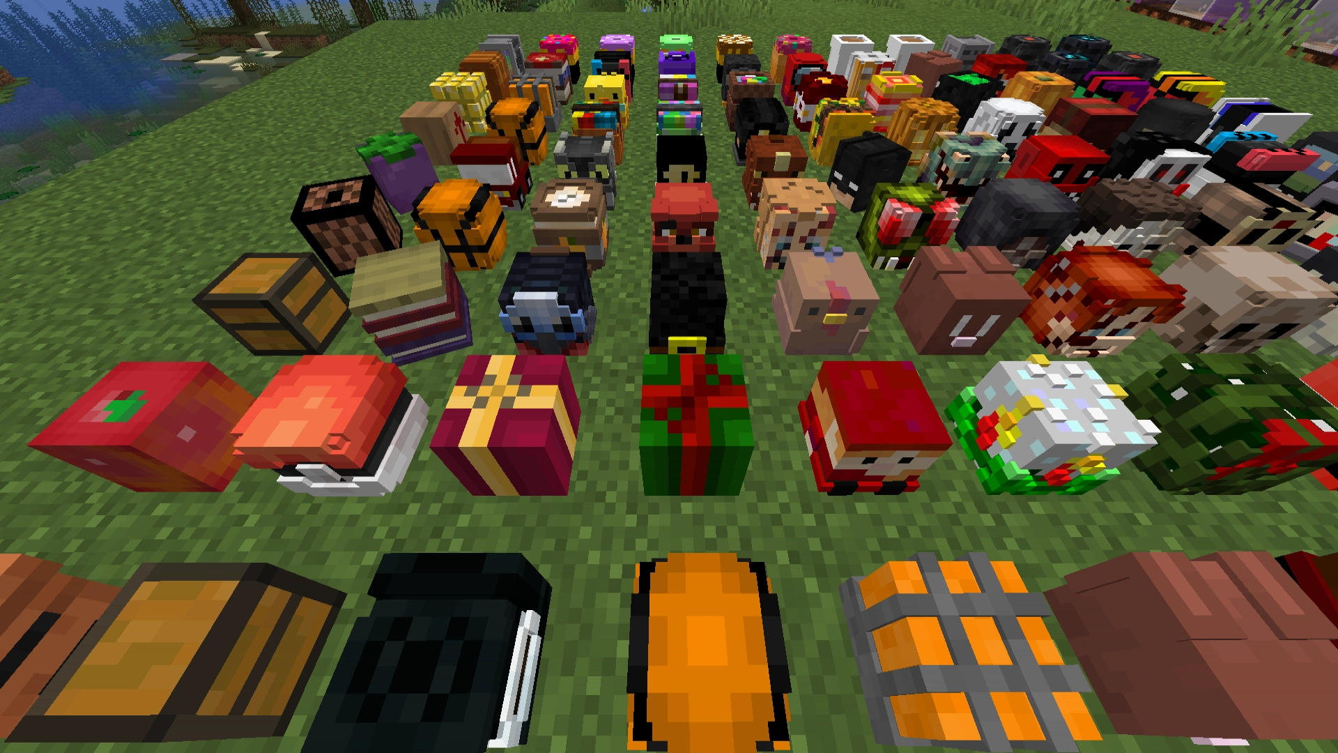Minecraft Schematic Decorative Heads by SirSwish123 | abfielder.com