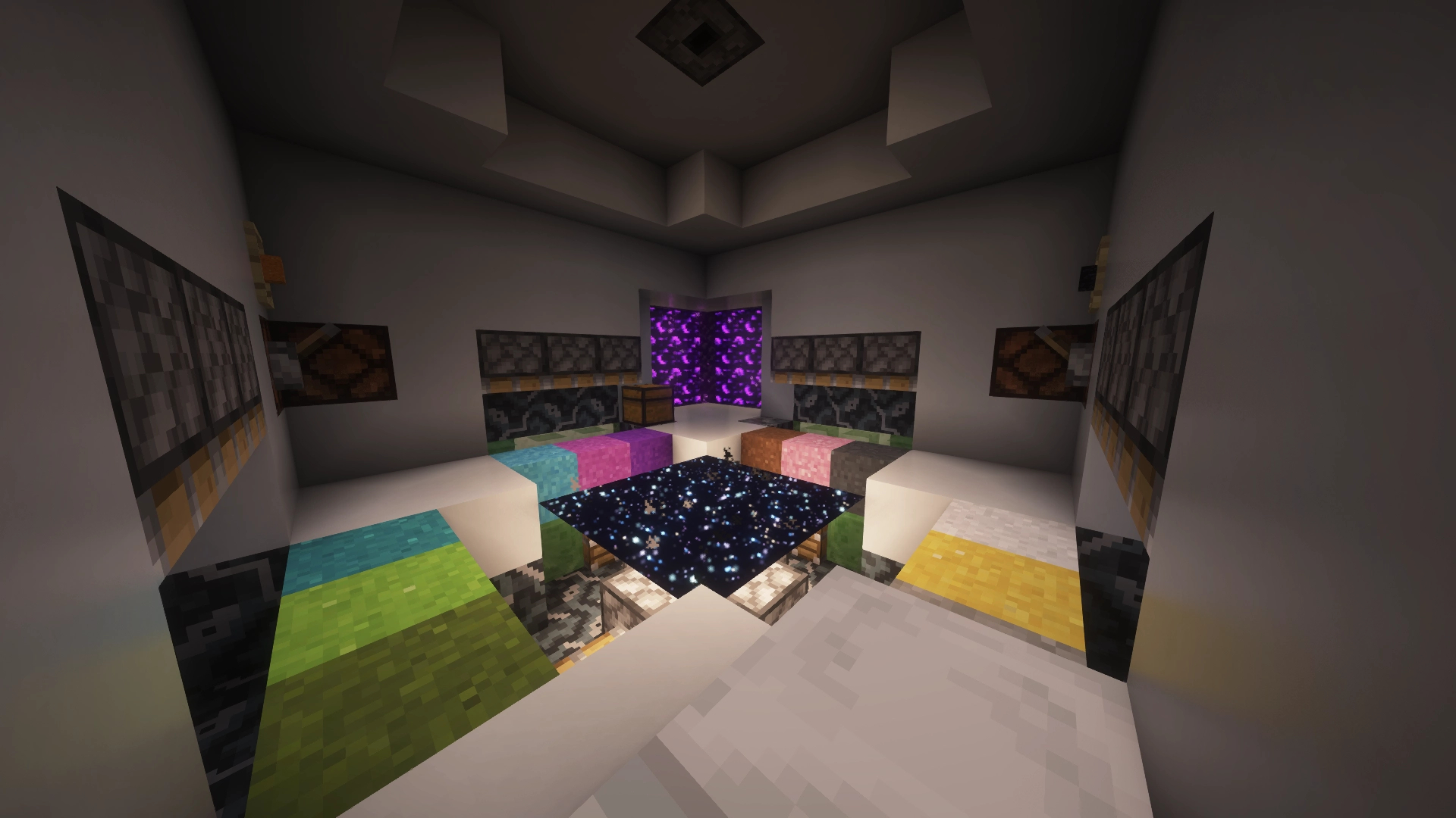 Minecraft Schematic End Platform Mechanics by Dawidos132 | abfielder.com