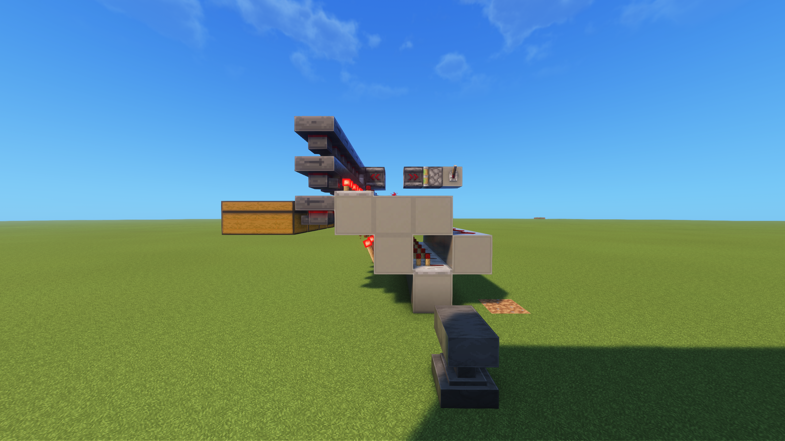 Minecraft Schematic simple early game sorter by Courone | abfielder.com