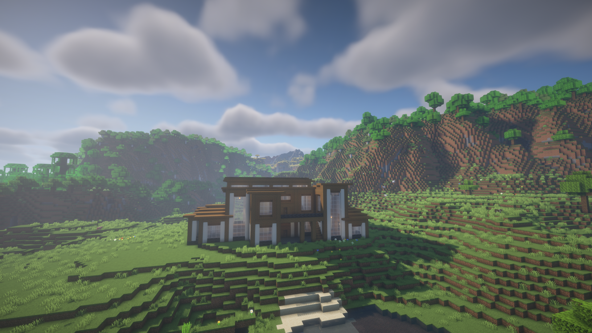 Minecraft Schematic Villa Home by DownTheBlockHomes | abfielder.com