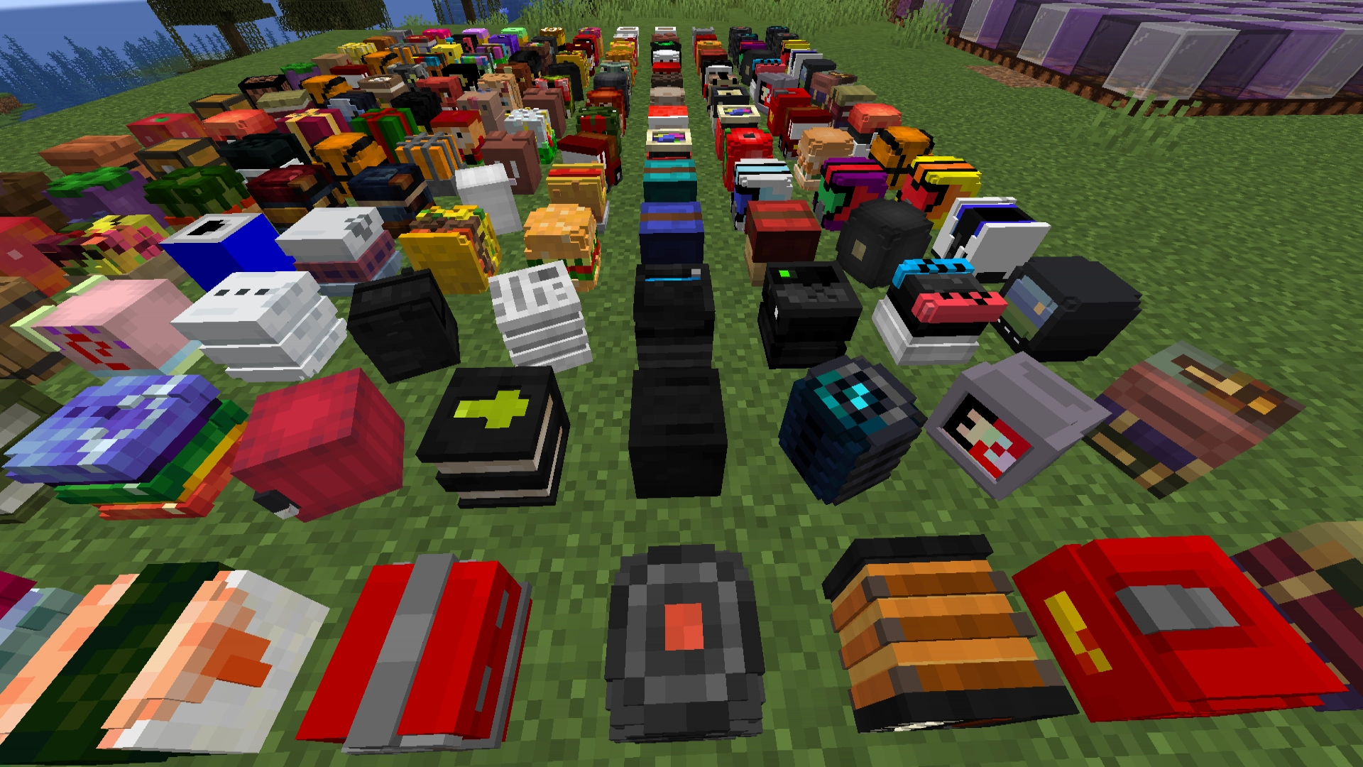 Minecraft Schematic Decorative Heads by SirSwish123 | abfielder.com