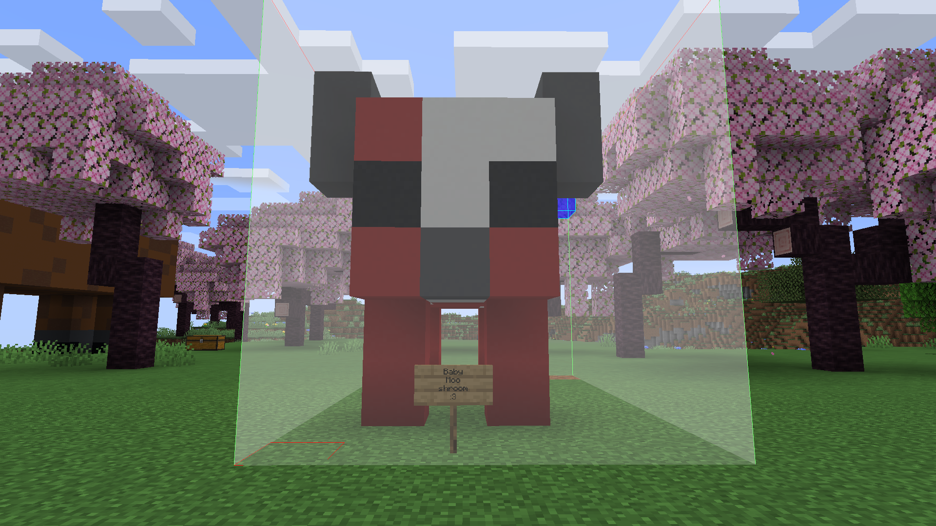Minecraft Schematic Baby Mooshroom Cow Statue by BritishBustard ...