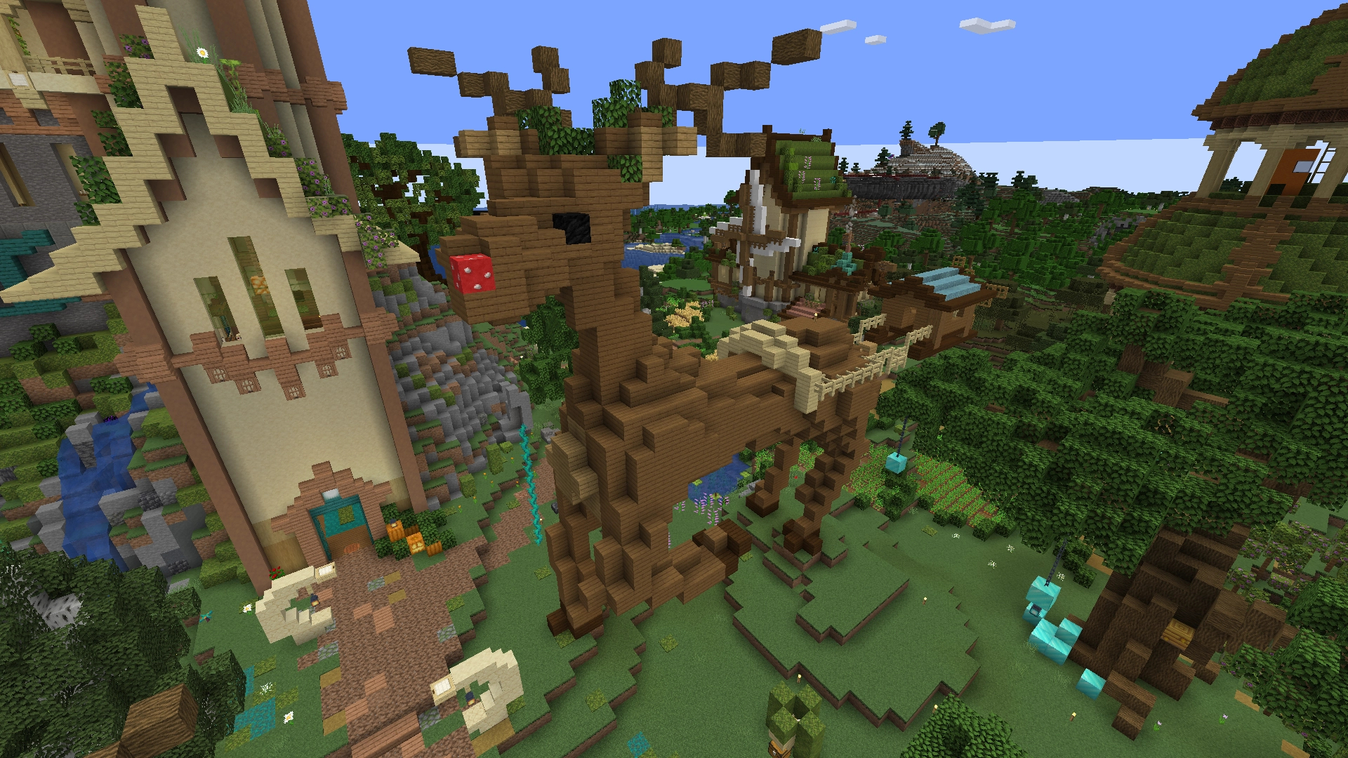 Minecraft Schematic Deer Statue GeminiTay S8 by GeminiTay | abfielder.com