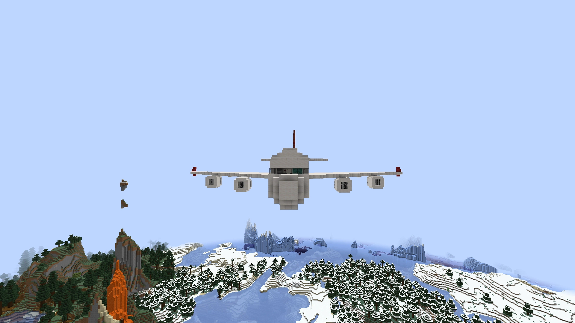 Minecraft Schematic airbus A380 by Piggydoom | abfielder.com