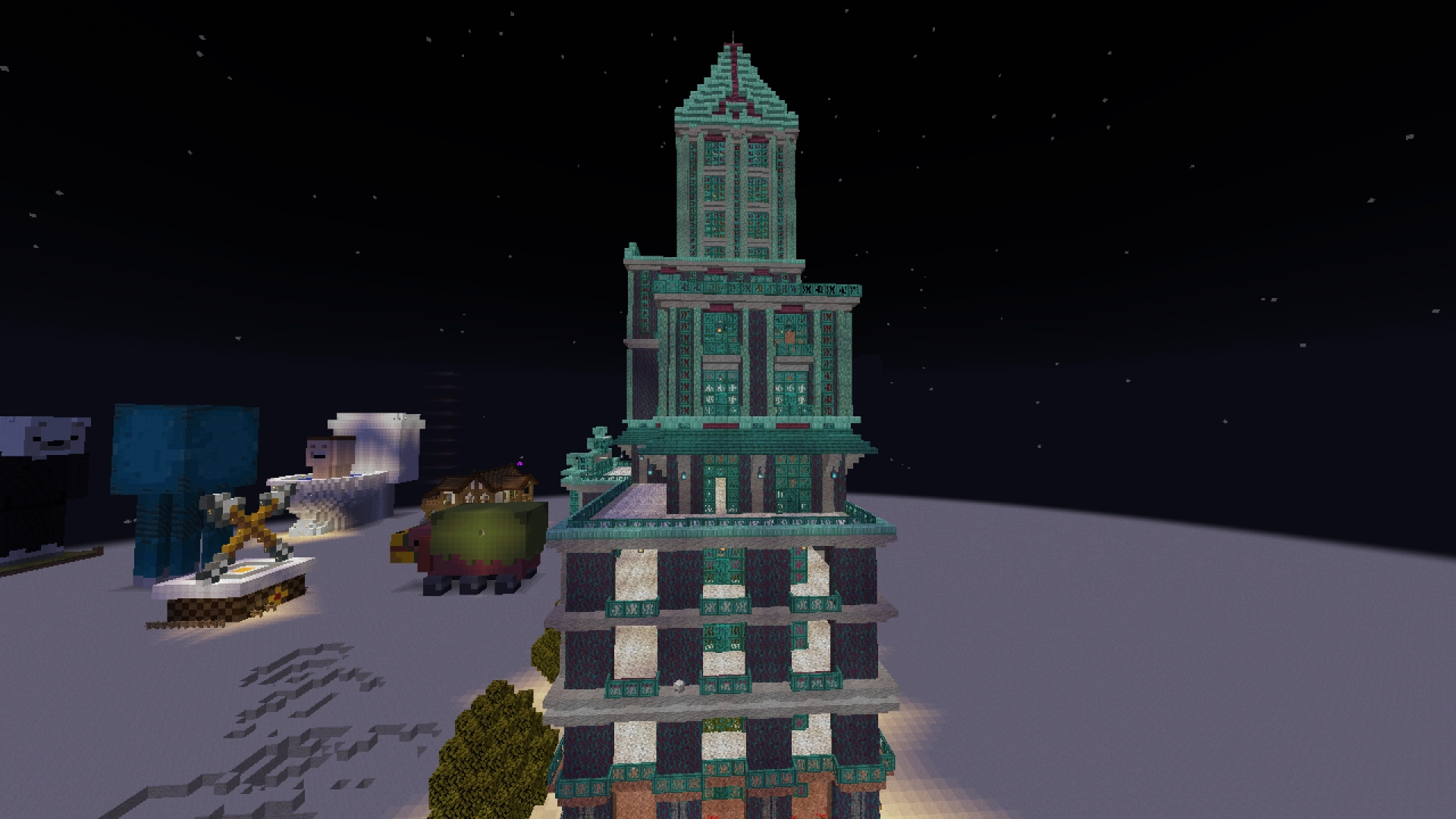 Minecraft Schematic Warped Mansion. by NoTalkz | abfielder.com