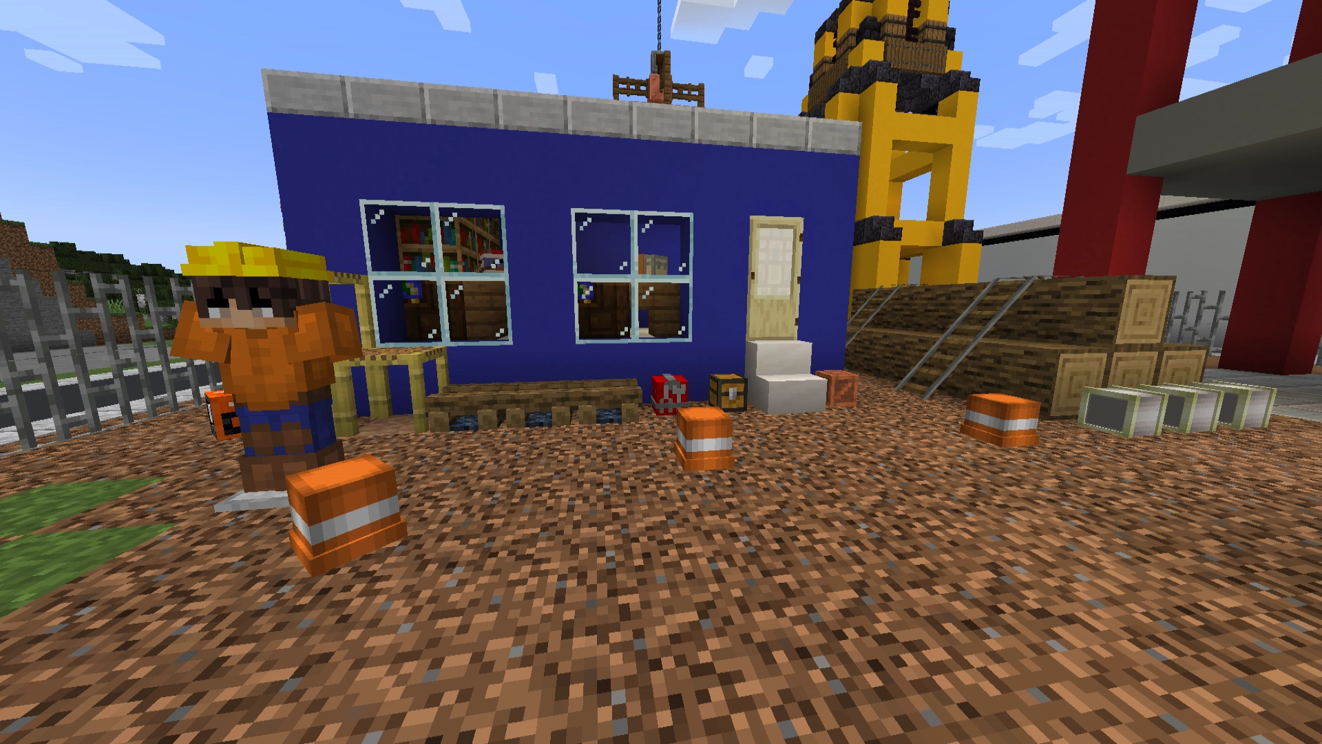 Minecraft Schematic Construction Site by SirSwish123 | abfielder.com