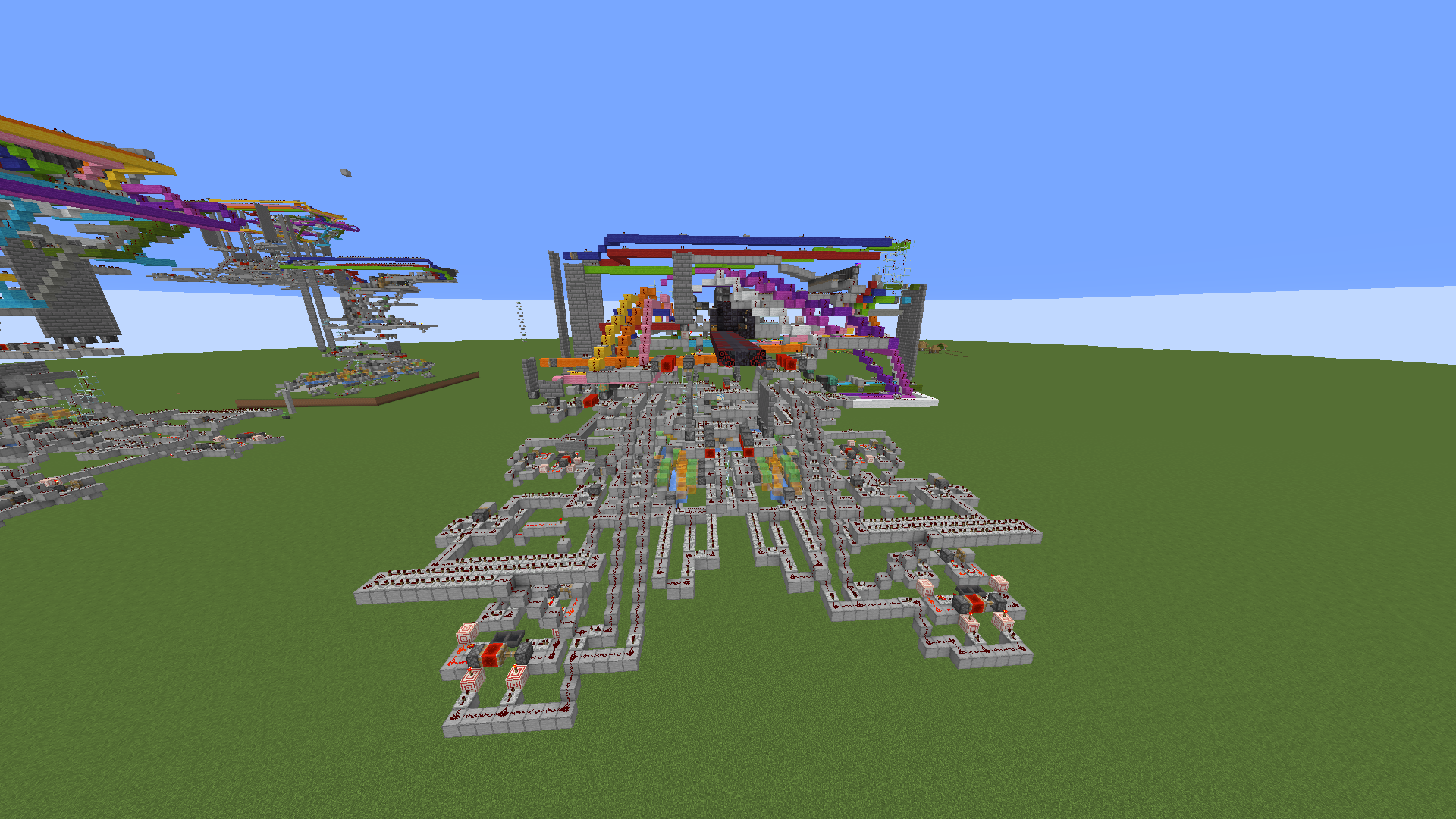Minecraft Schematic Automatic Armorstand Retrival & Mechanized Storage ...