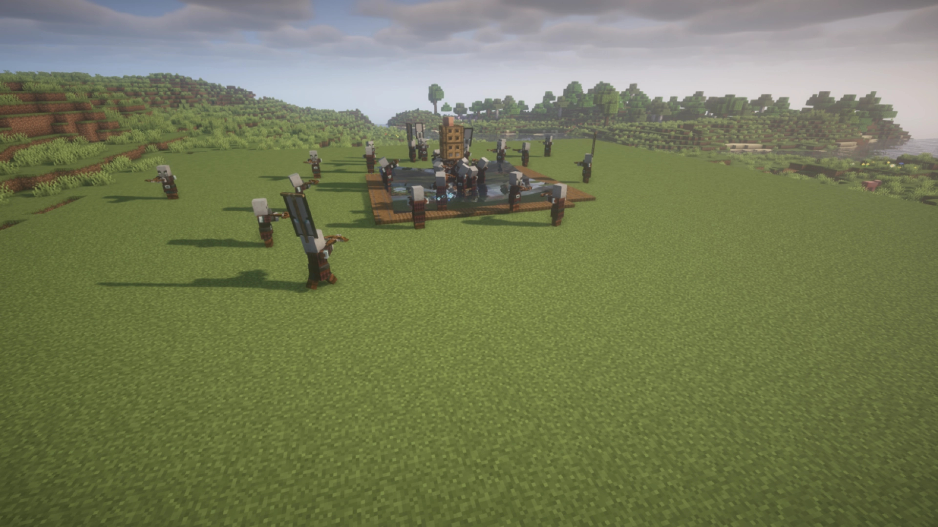 Minecraft Schematic Ominous Bottle Farm: 341 Bottles/h The Most ...