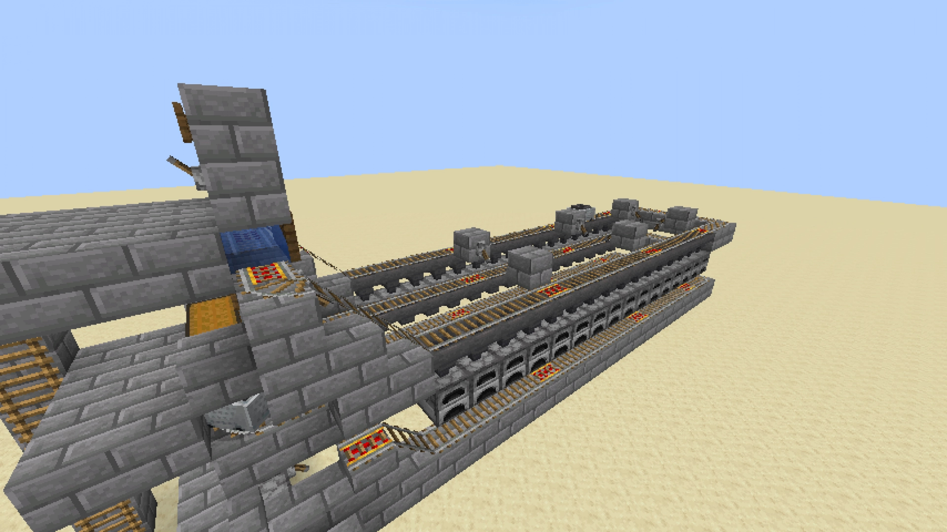 Minecraft Schematic Minimal Redstone Cheap Auto Super Smelter by ...