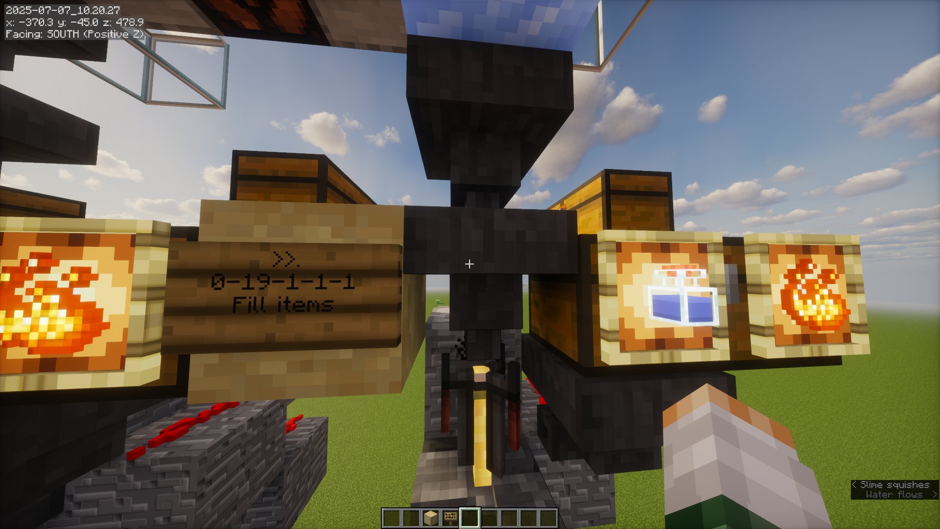 Minecraft Schematic BulkBrewer 36 potions by semicripple | abfielder.com
