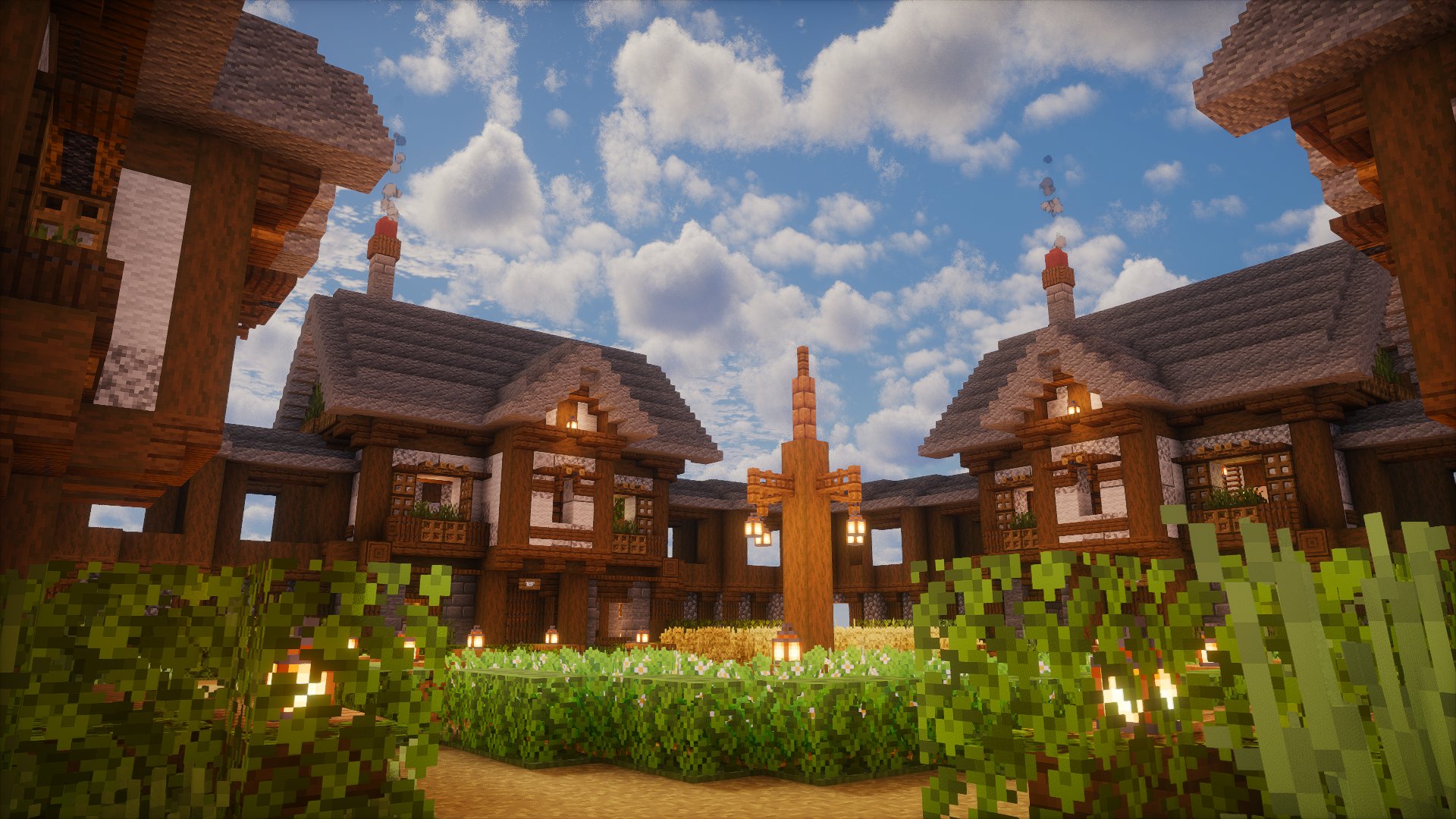 Minecraft Schematic 4 Player Starter Base by Raaamseeel | abfielder.com