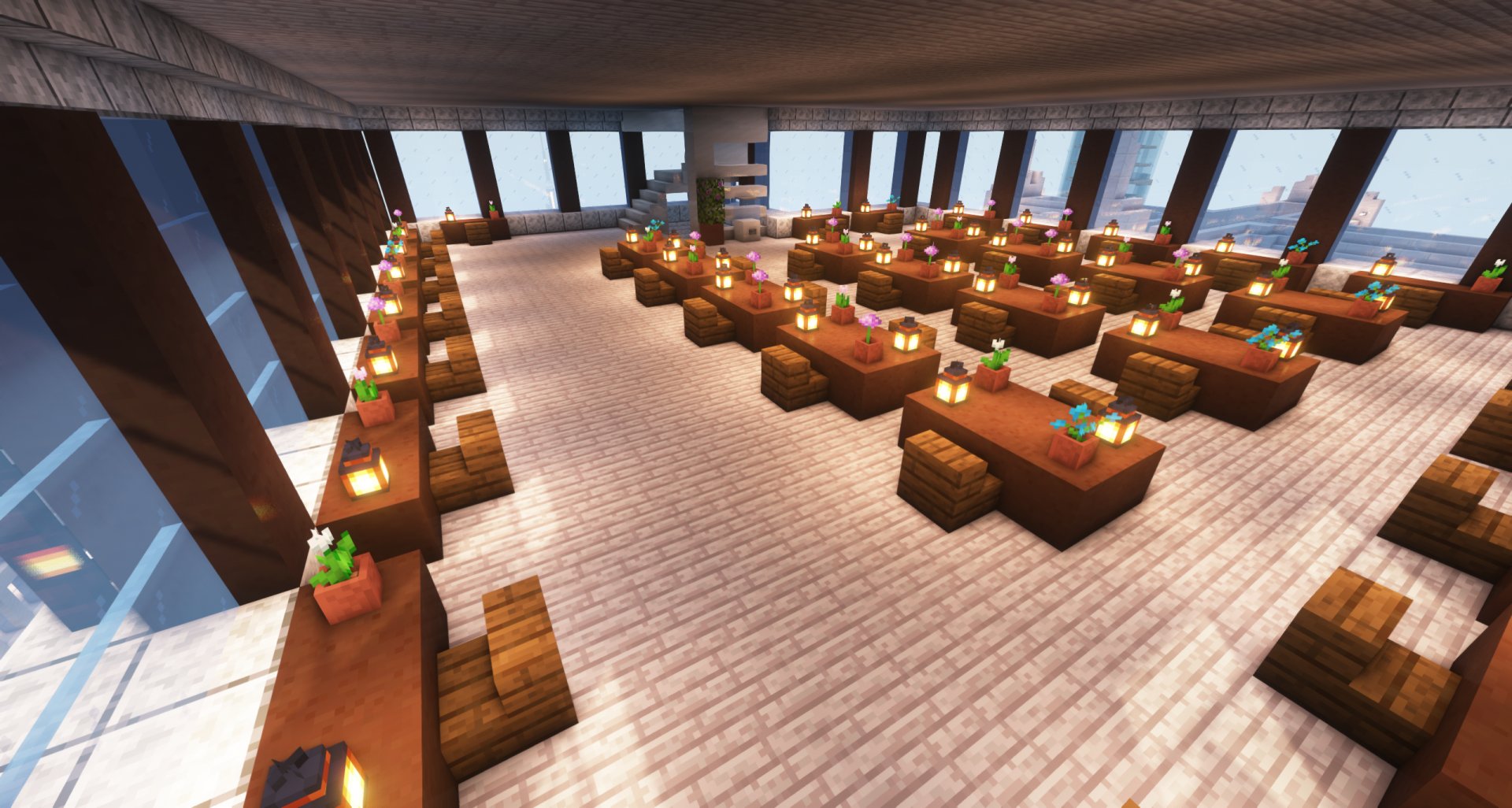 Minecraft Schematic Office Building //modern by PandasBuildings/Farms ...