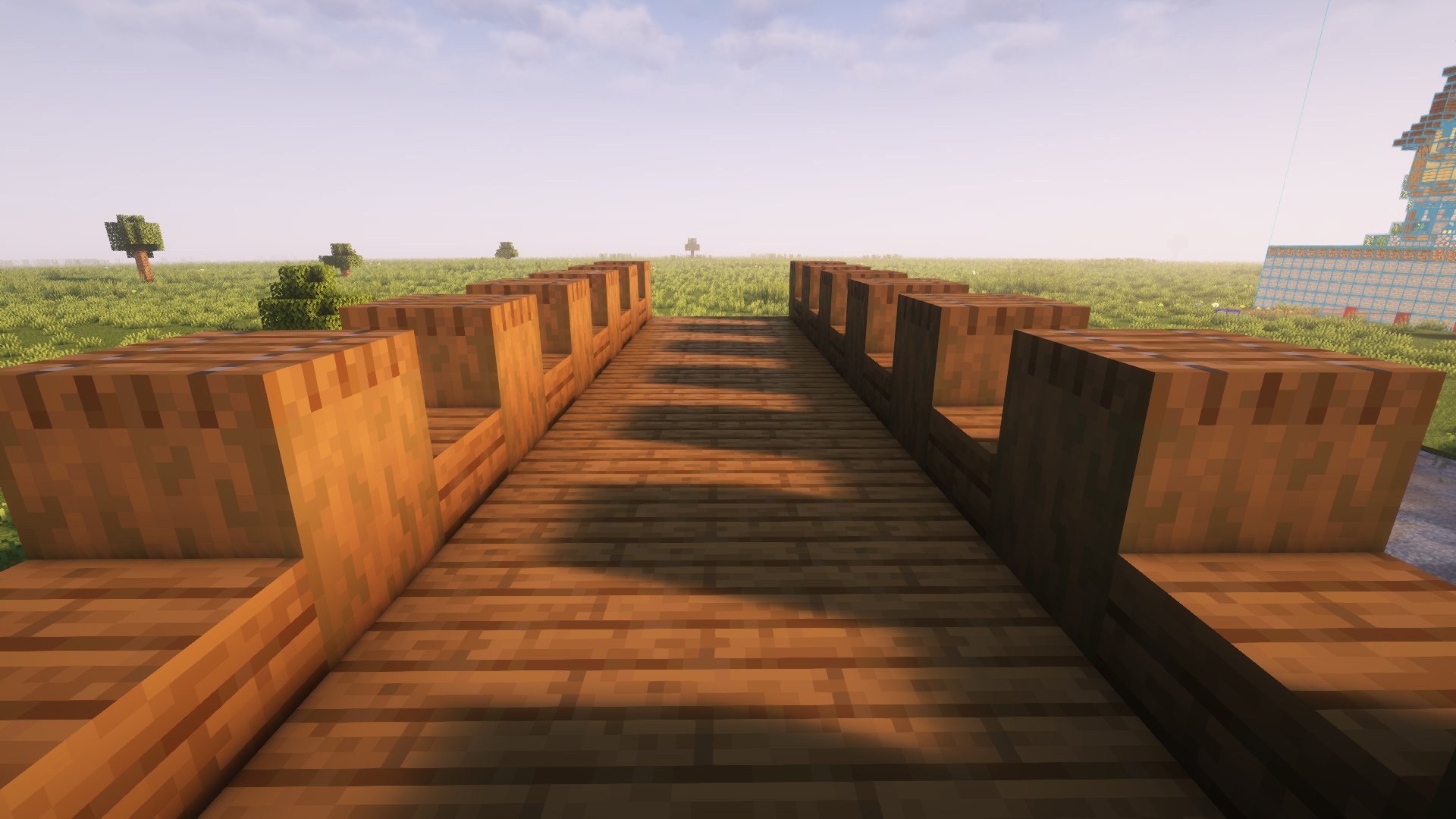 Minecraft Schematic Wooden Brige by Wydercom | abfielder.com