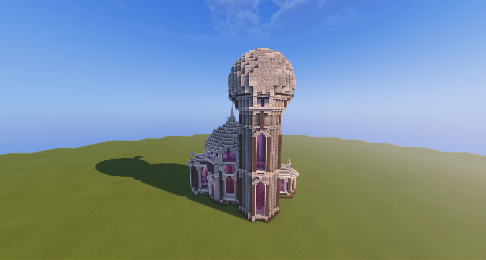 Minecraft Schematic Observatory Pal Garden - Litematica + World Edit by ...