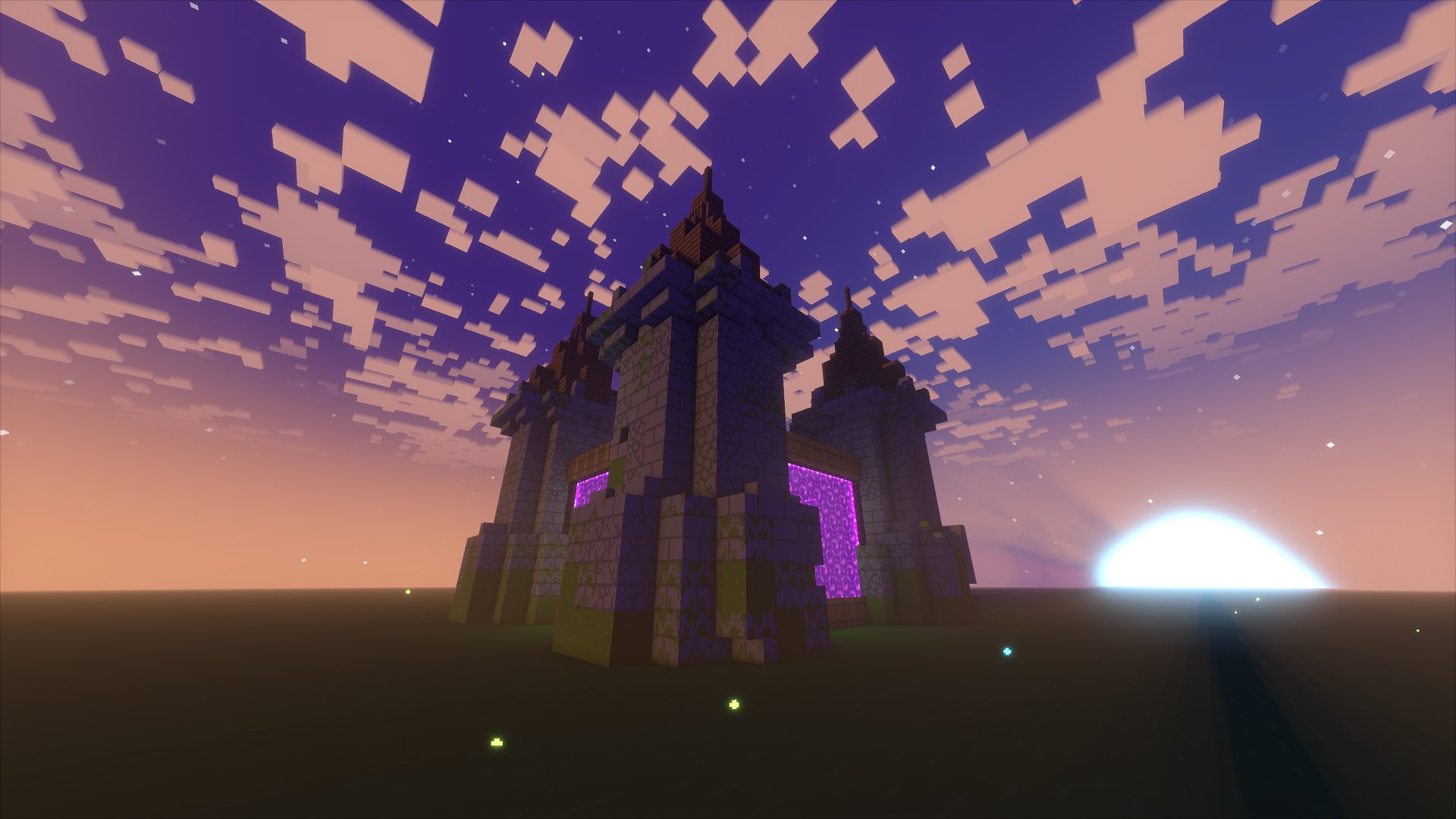 Minecraft Schematic Portal Castle by IdiotTheOne1 | abfielder.com