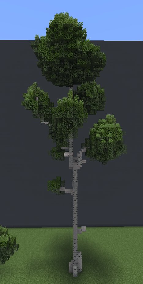 Minecraft Schematic Birch tree pack by CowDeBit | abfielder.com