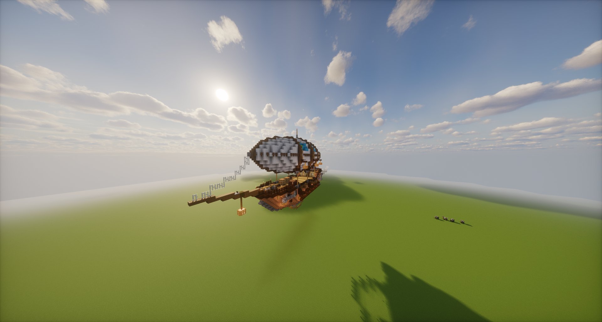Minecraft Schematic Airship by CaptainDavis | abfielder.com