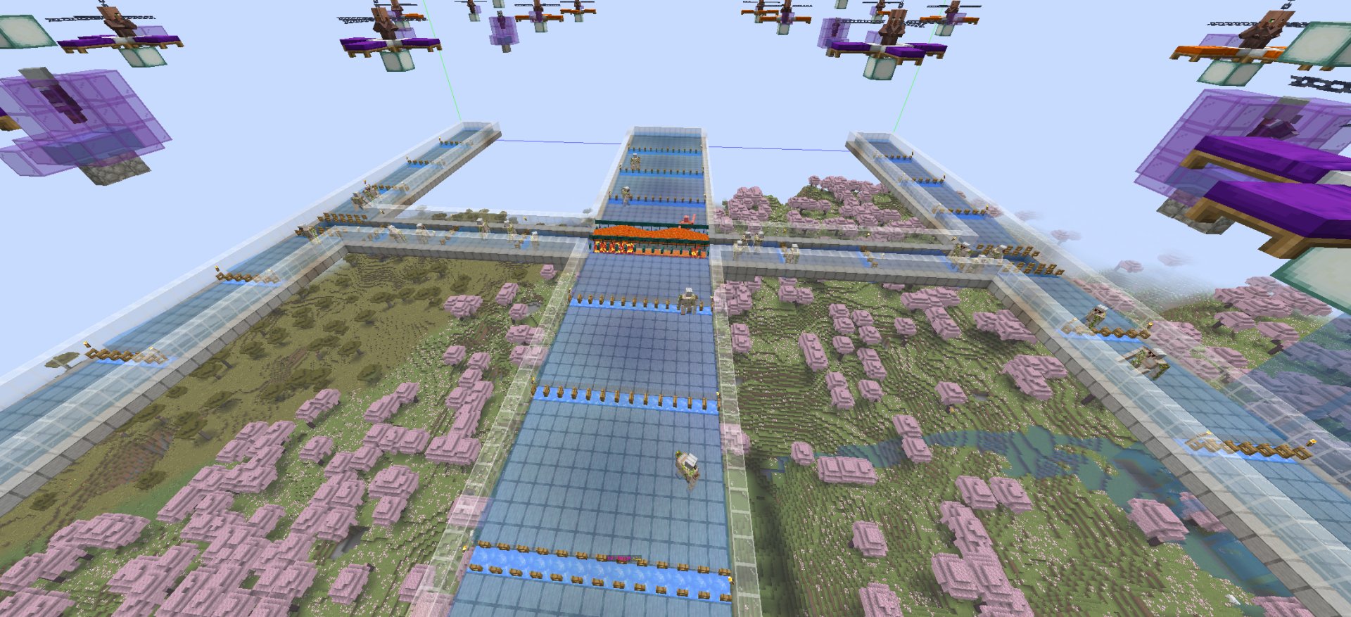 Minecraft Schematic Huge iron farm remaster by Deleted-27 | abfielder.com