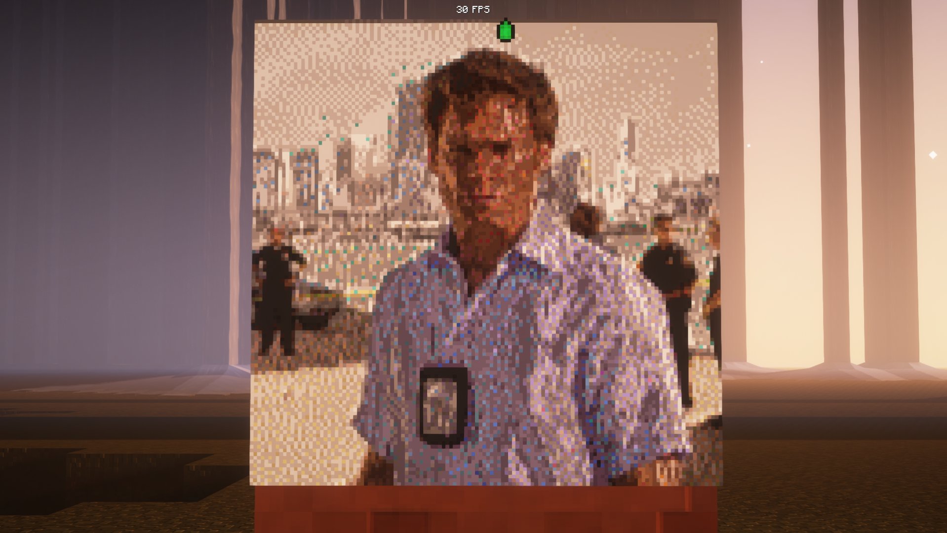 Minecraft Schematic Dexter Morgan Pixelart by TheDarwin63 | abfielder.com