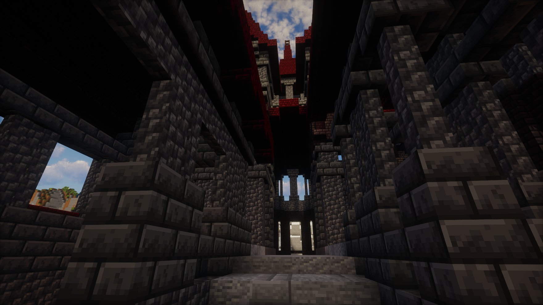 Minecraft Schematic Dark Fantasy Castle by Raaamseeel | abfielder.com