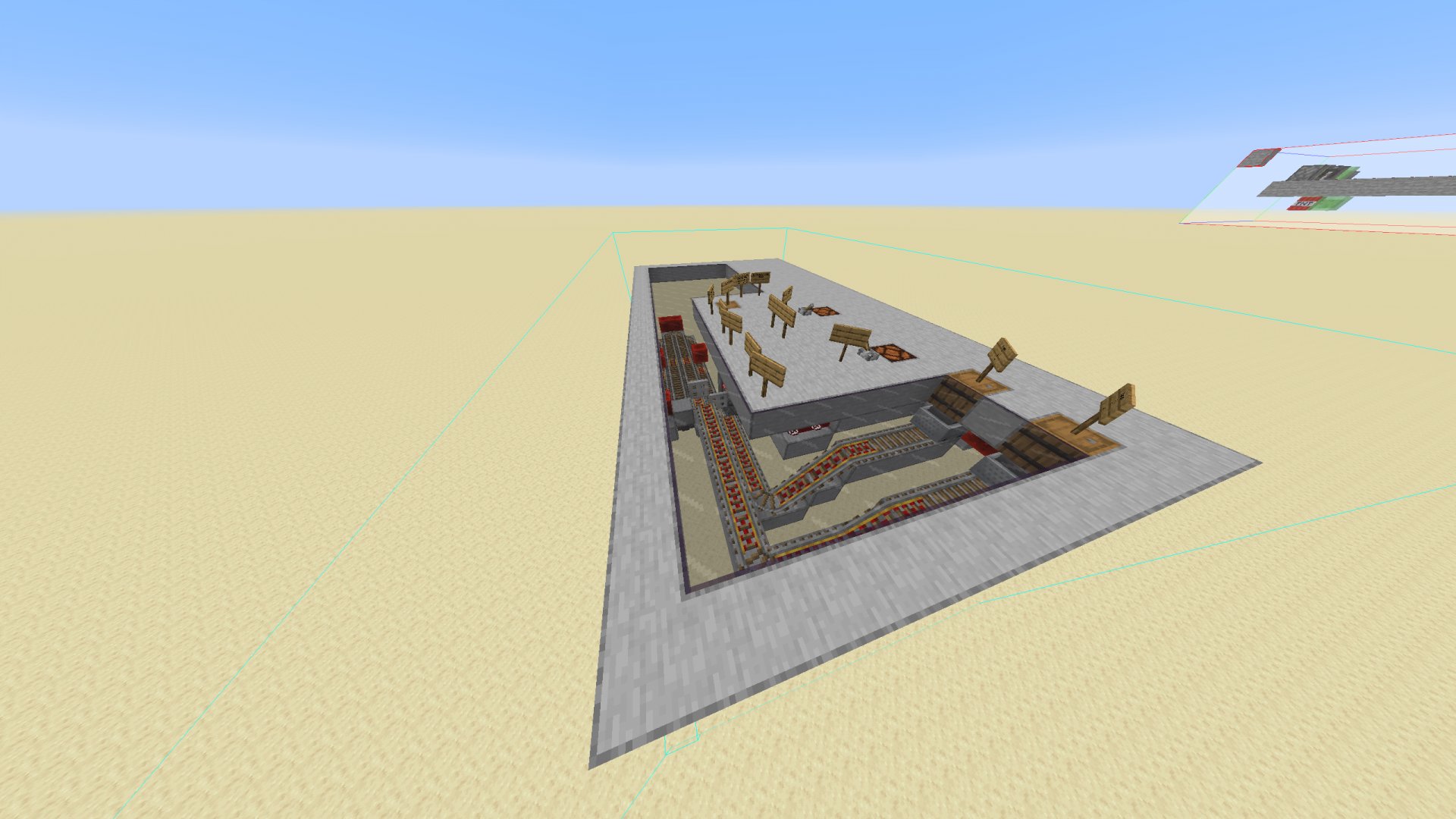 Minecraft Schematic Expandable Super Smelter by Spot | abfielder.com