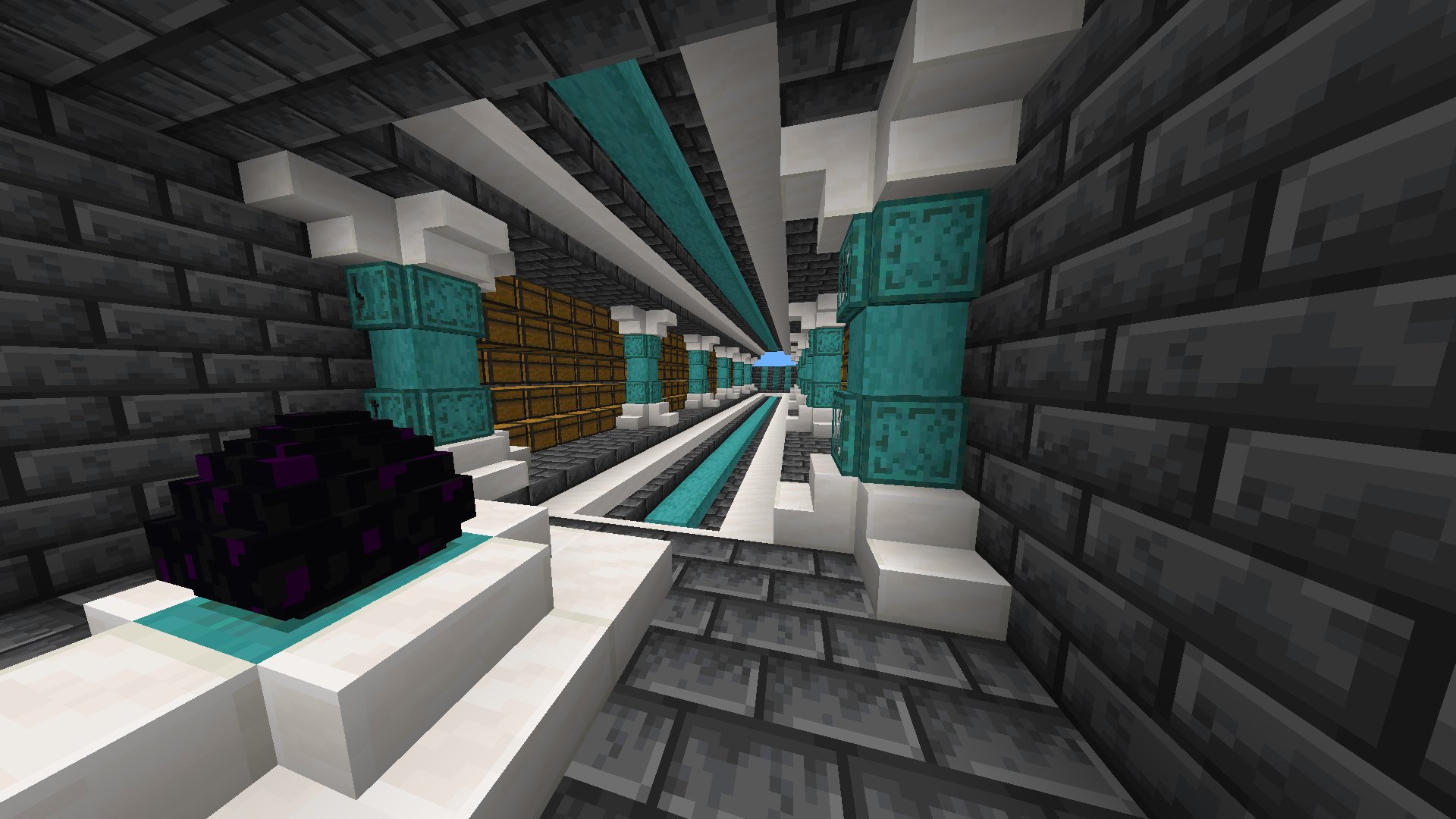 Minecraft Schematic Warped storage room by MrAxolotl | abfielder.com