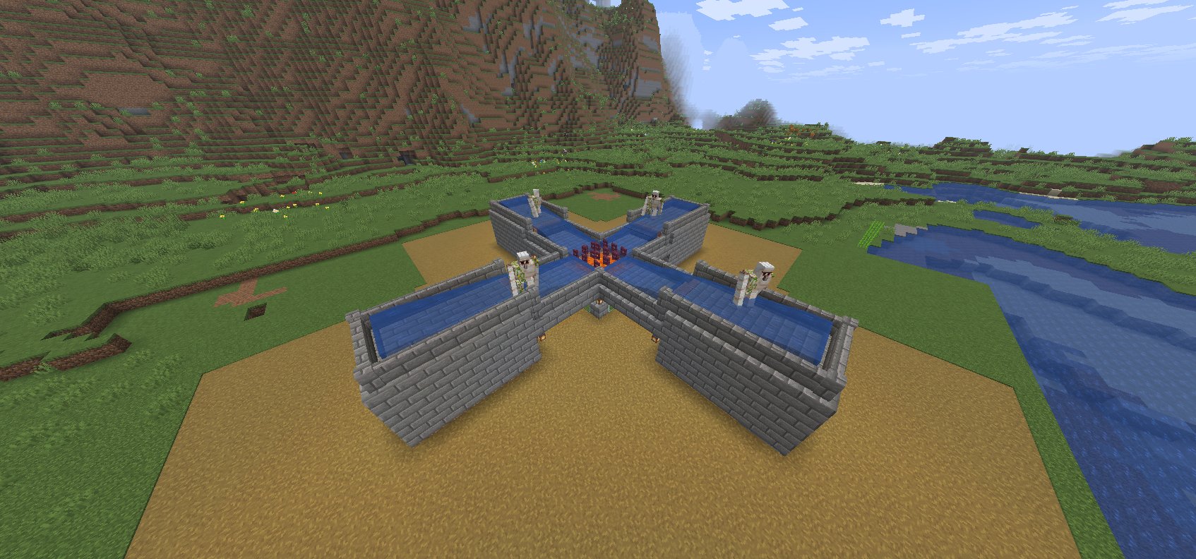 Minecraft Schematic Iron Farm 1.21+ by Doom_Brothers_06 | abfielder.com