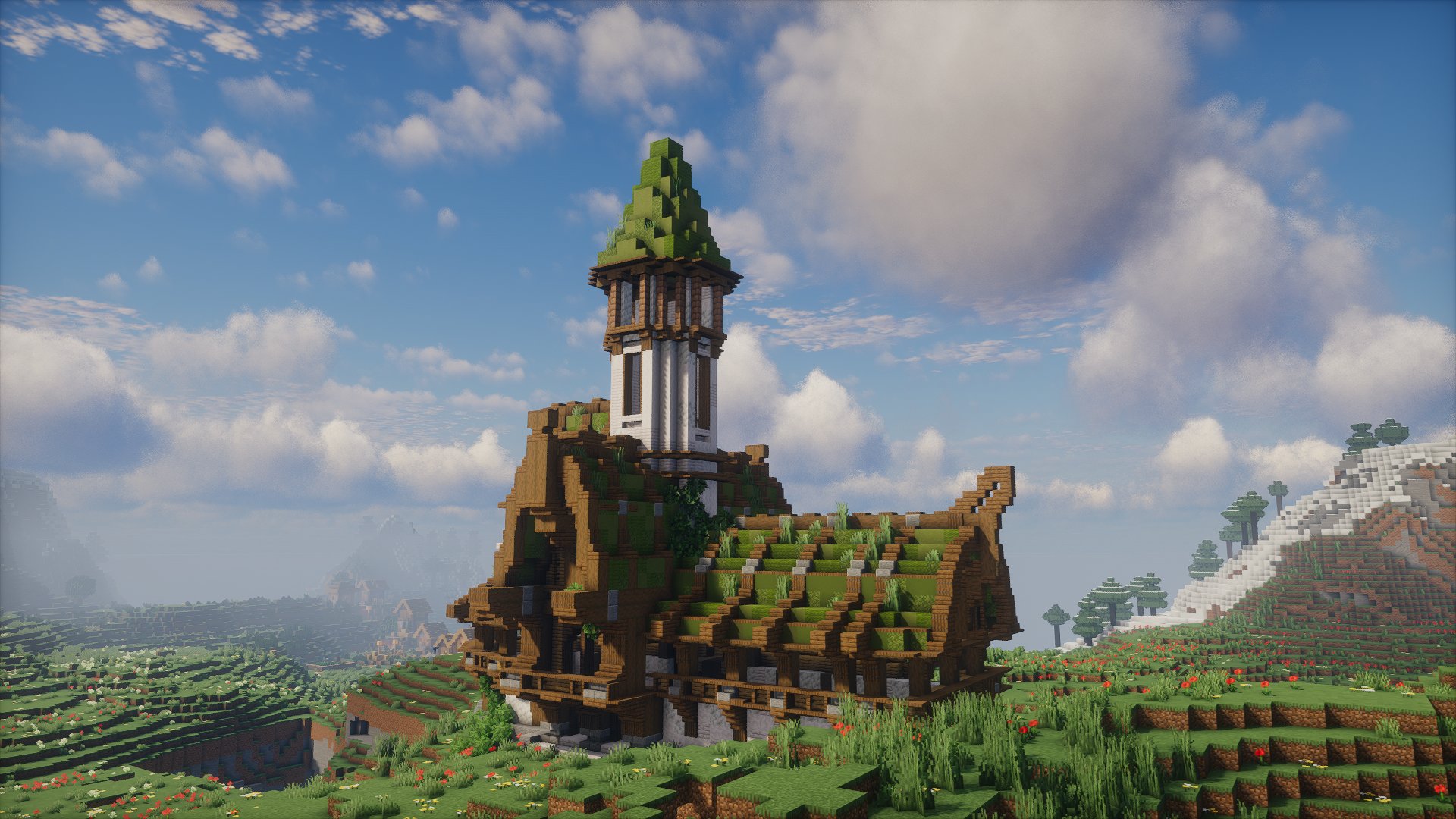 Minecraft Schematic Elven House by Raaamseeel | abfielder.com