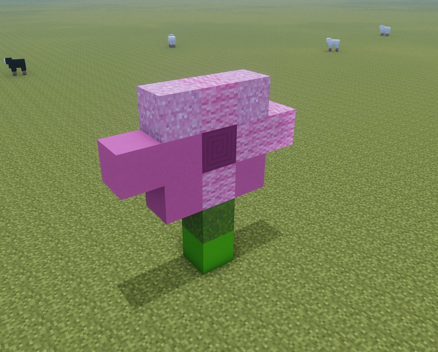 Minecraft Schematic Pink Petal by Milkocioused | abfielder.com