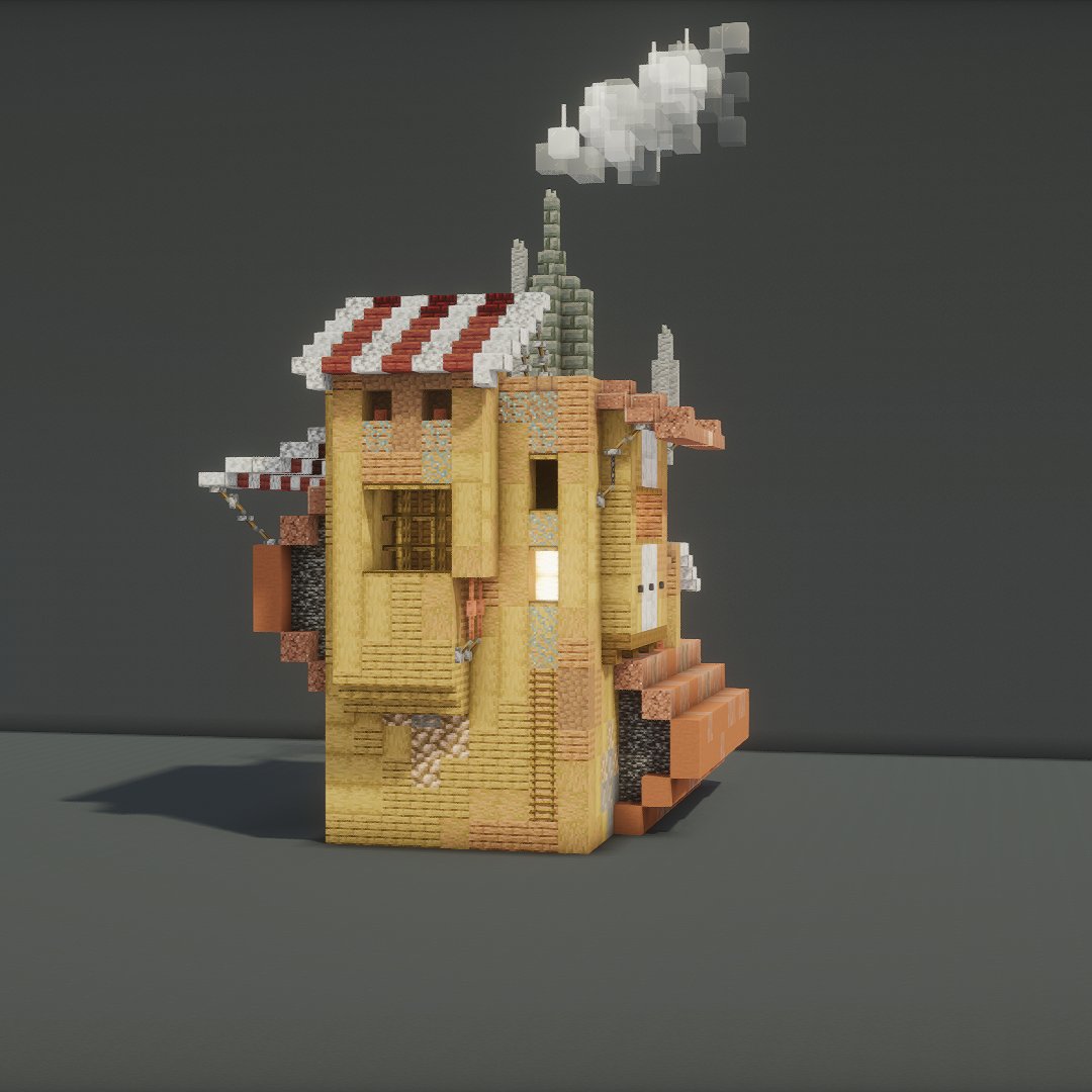 Minecraft Schematic Dystopian desert house by Stasio_Industry ...