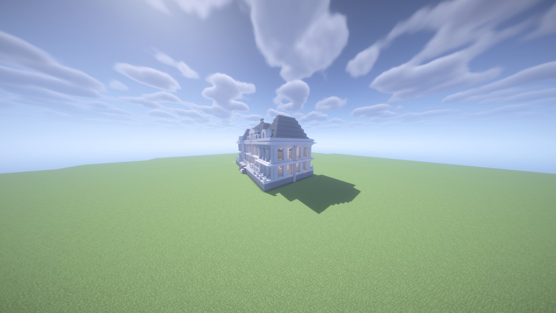 Minecraft Schematic White Mansion by H4RRY6 | abfielder.com