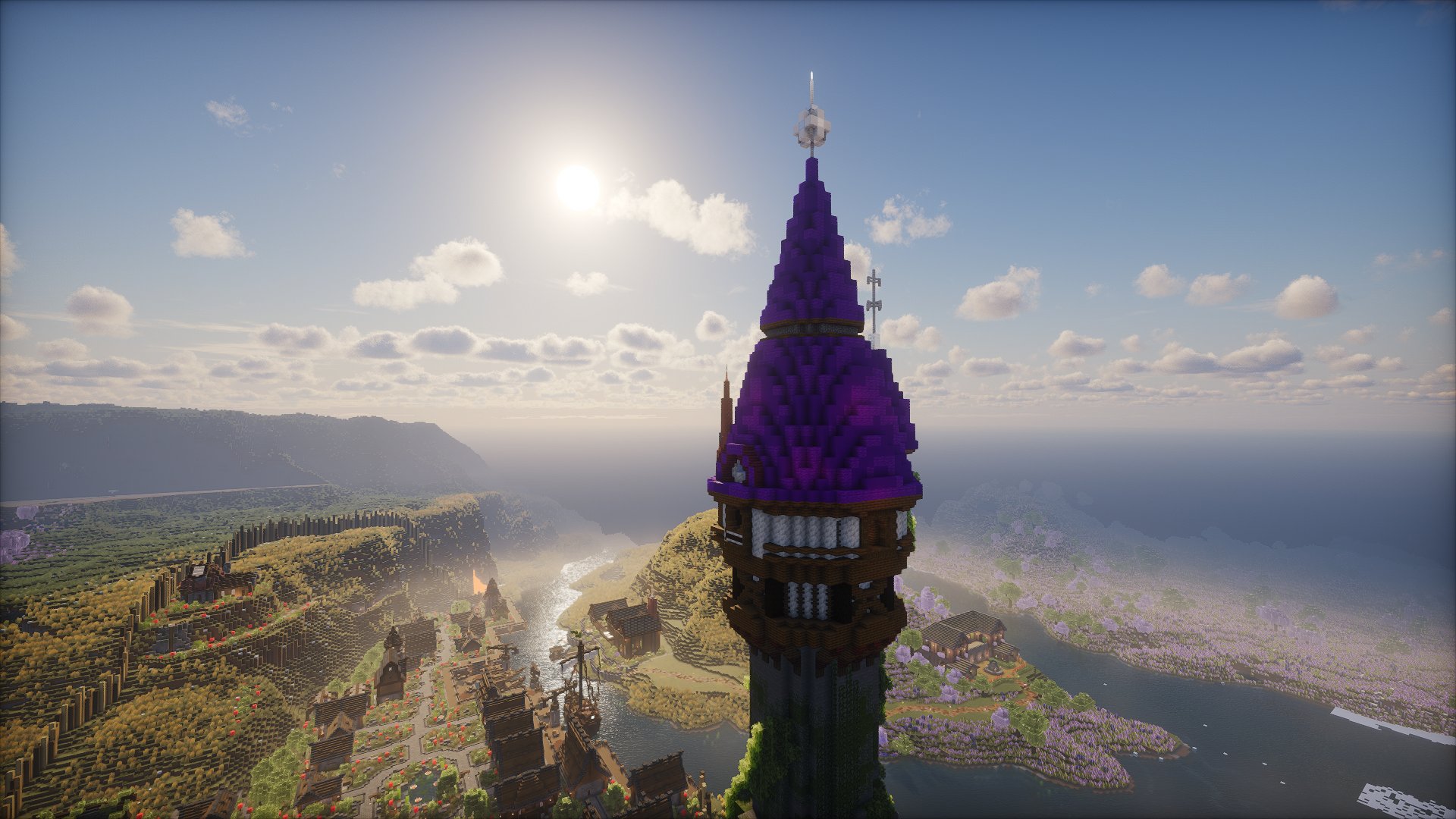 Minecraft Schematic Rapunzel's Tower by oxyv3x | abfielder.com