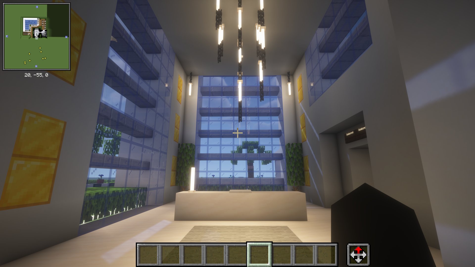 Minecraft Schematic Luxury Highrise Hotel + Swimming Pool (With ...