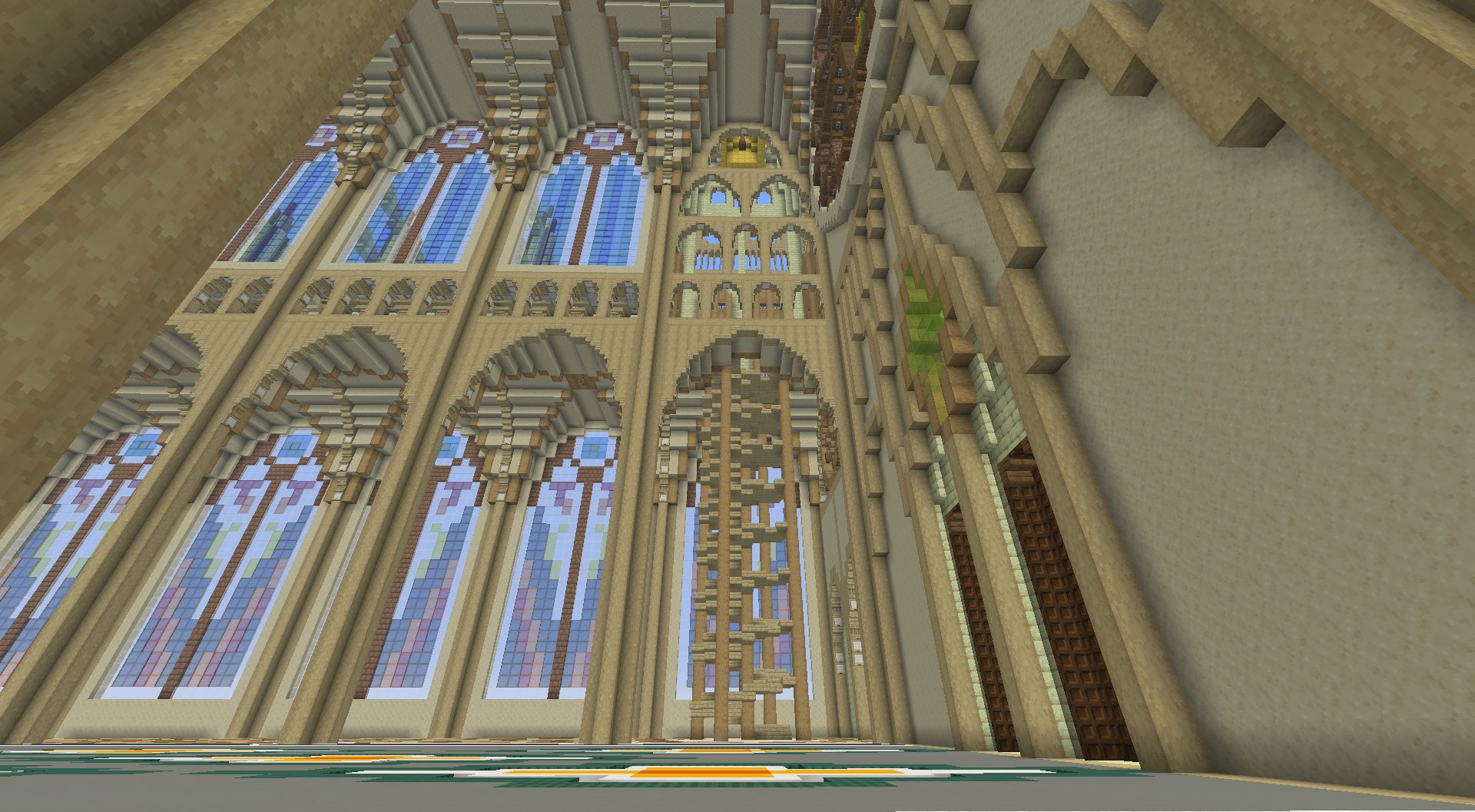 Minecraft Schematic Light Cathedral by Tavinral | abfielder.com