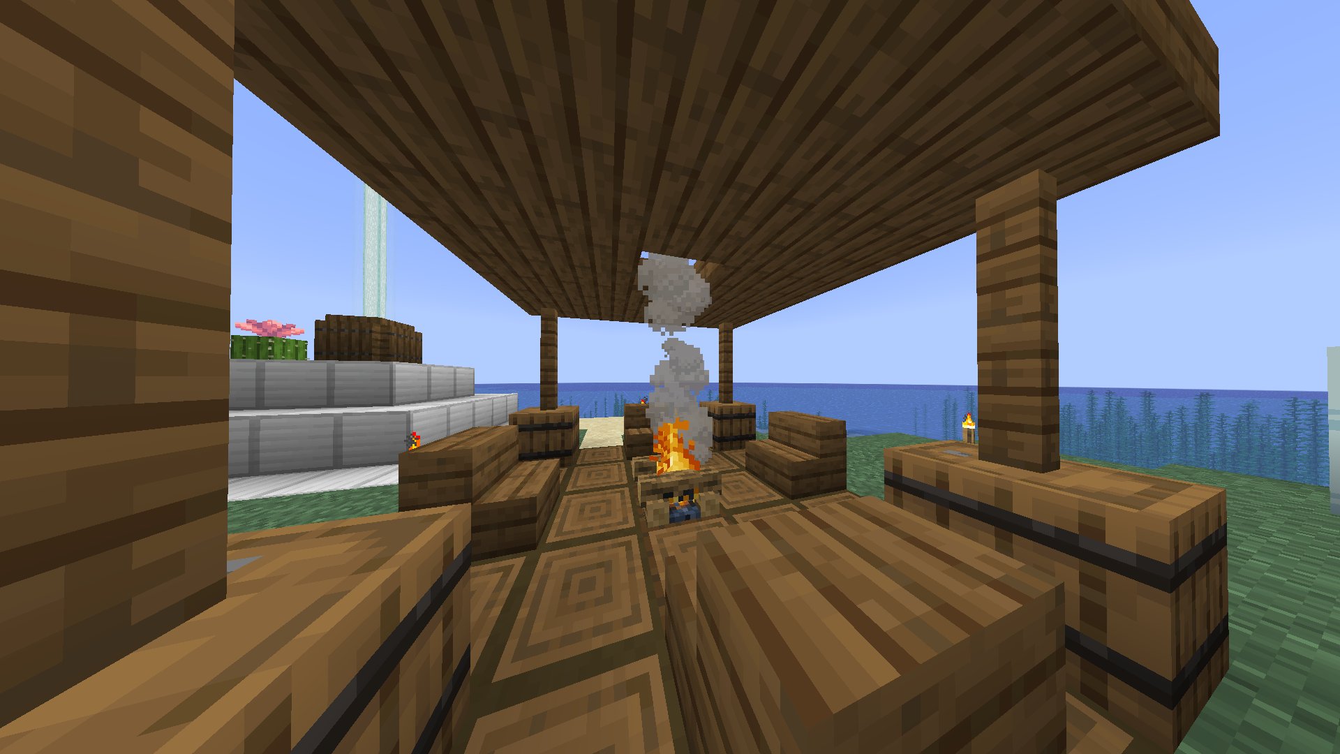 Minecraft Schematic Fancy campfire by Kramby79 | abfielder.com