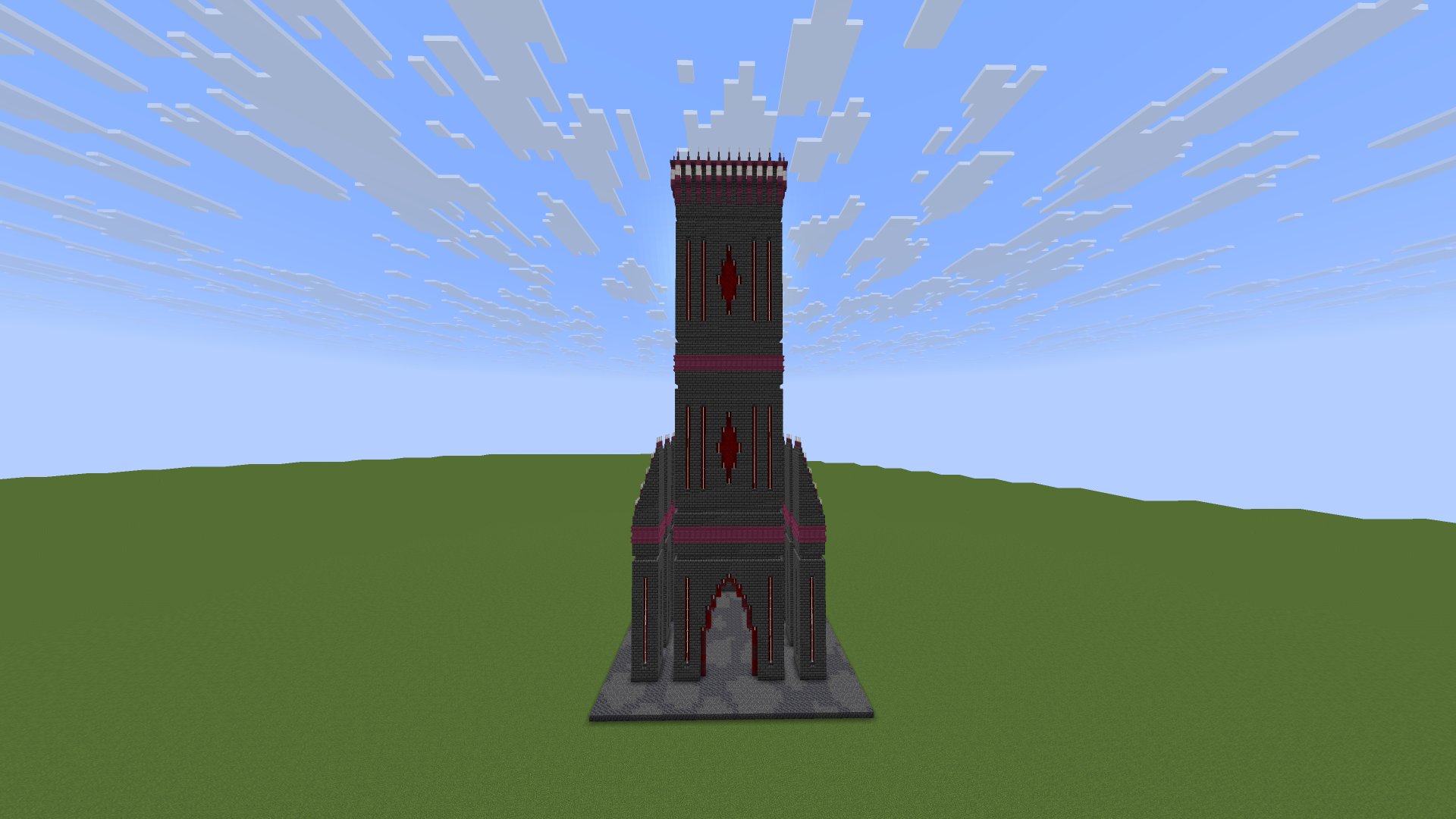 Minecraft Schematic Magical Fortress by m0unta1nclimber | abfielder.com