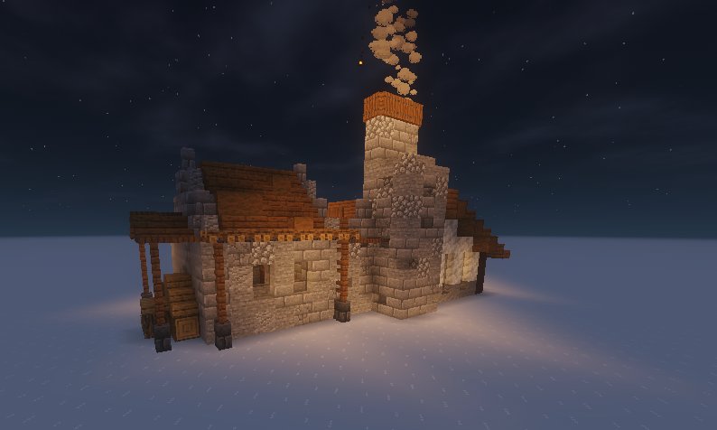 Minecraft Schematic BlackSmith Villager House by GooseGod274 ...
