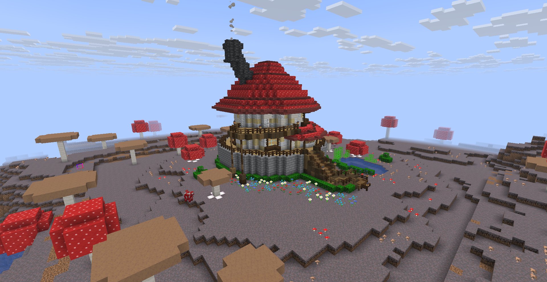 Minecraft Schematic Mushroom house by Artix_PL | abfielder.com