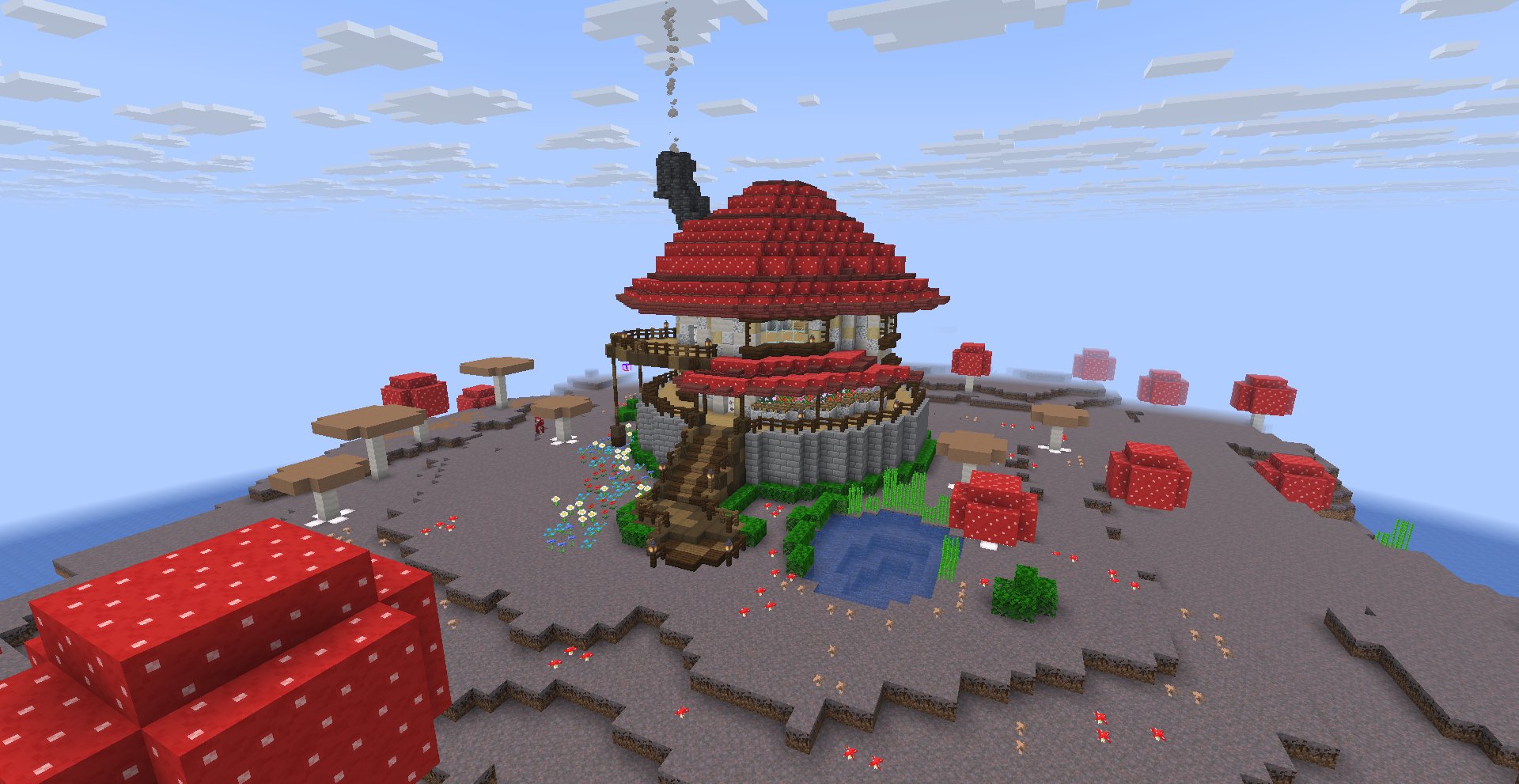 Minecraft Schematic Mushroom house by Artix_PL | abfielder.com