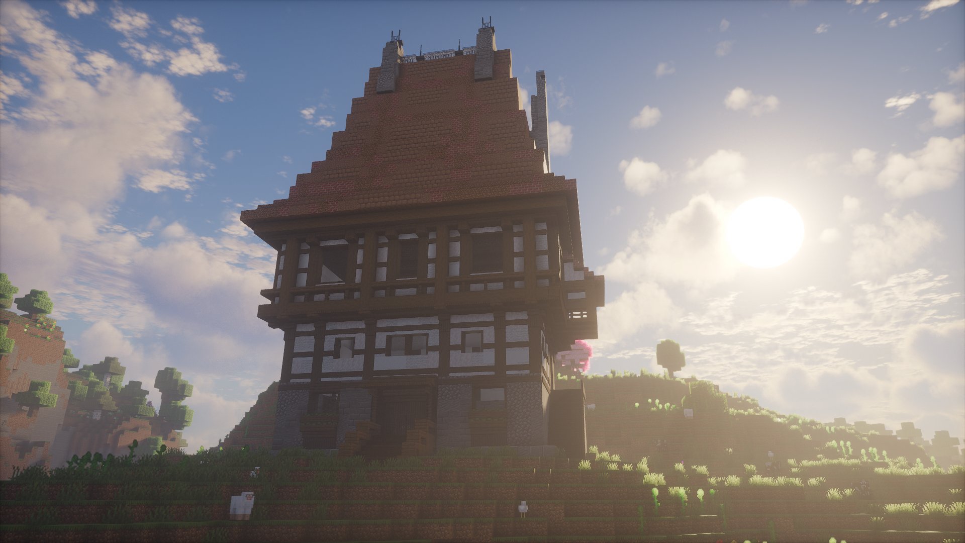Minecraft Schematic Medieval House Exterior by Raaamseeel | abfielder.com