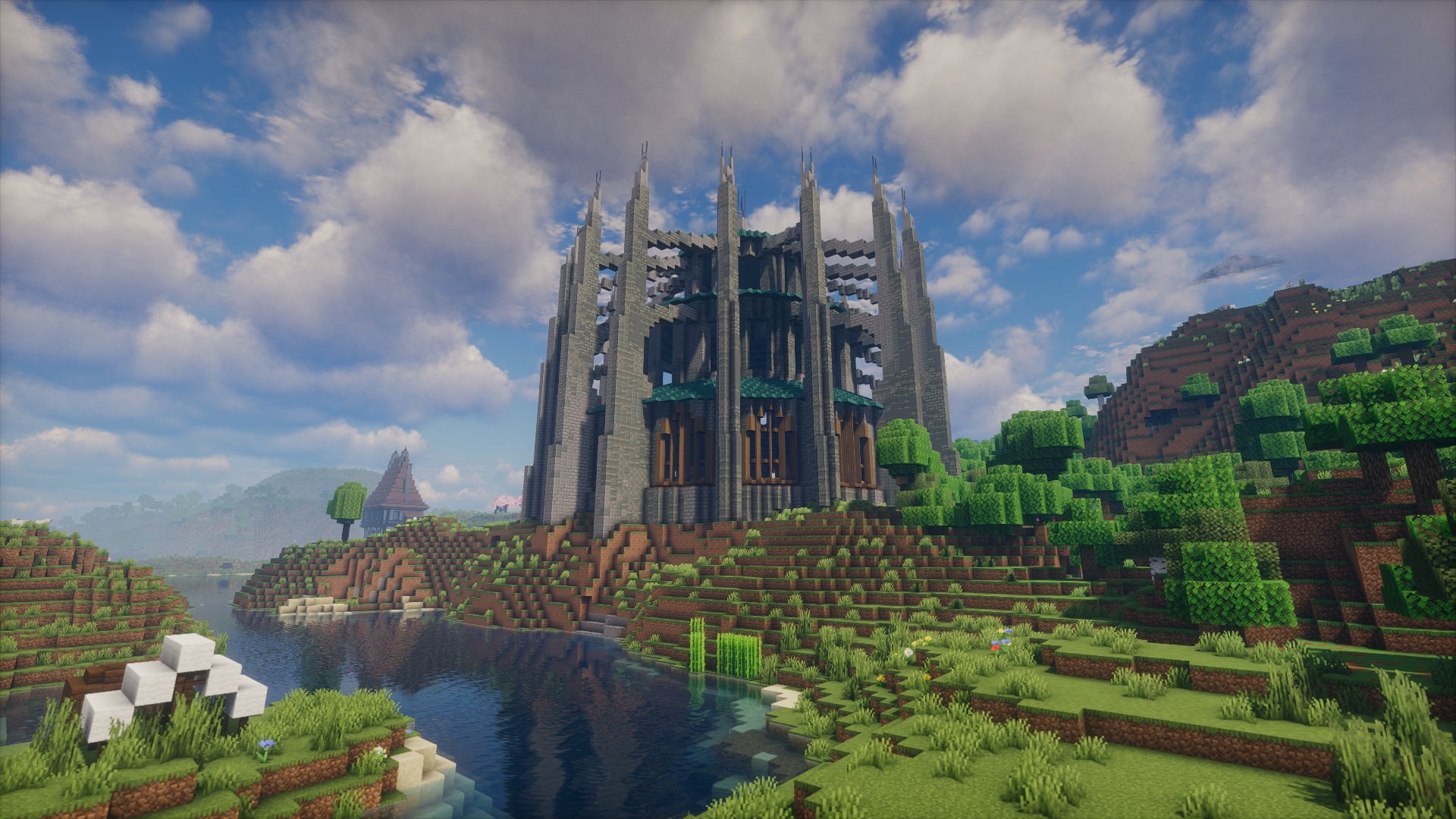 Minecraft Schematic Circular Gothic Catherdral by Raaamseeel ...
