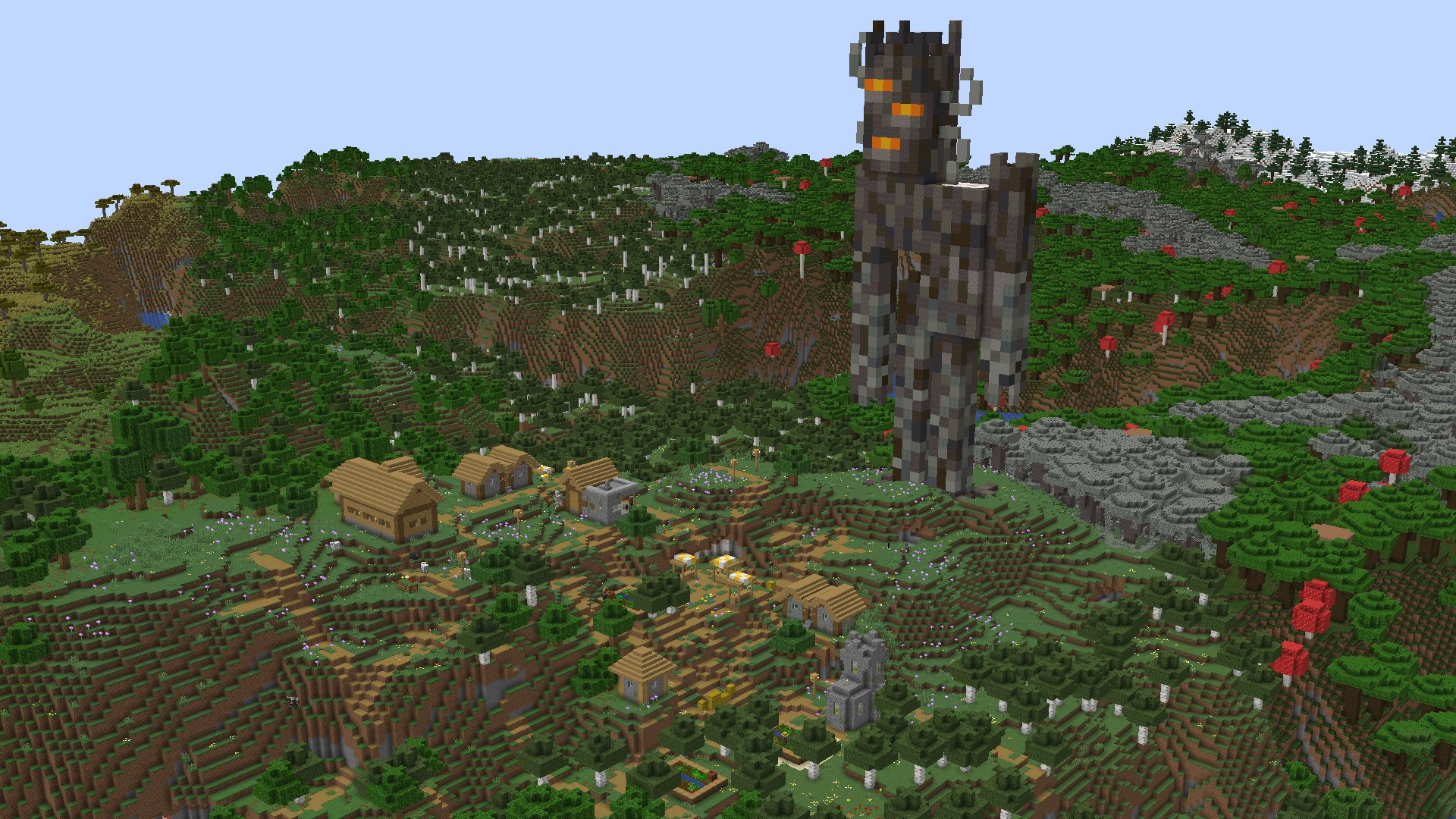 Minecraft Schematic Creaking Mob Statue by boscawinks | abfielder.com