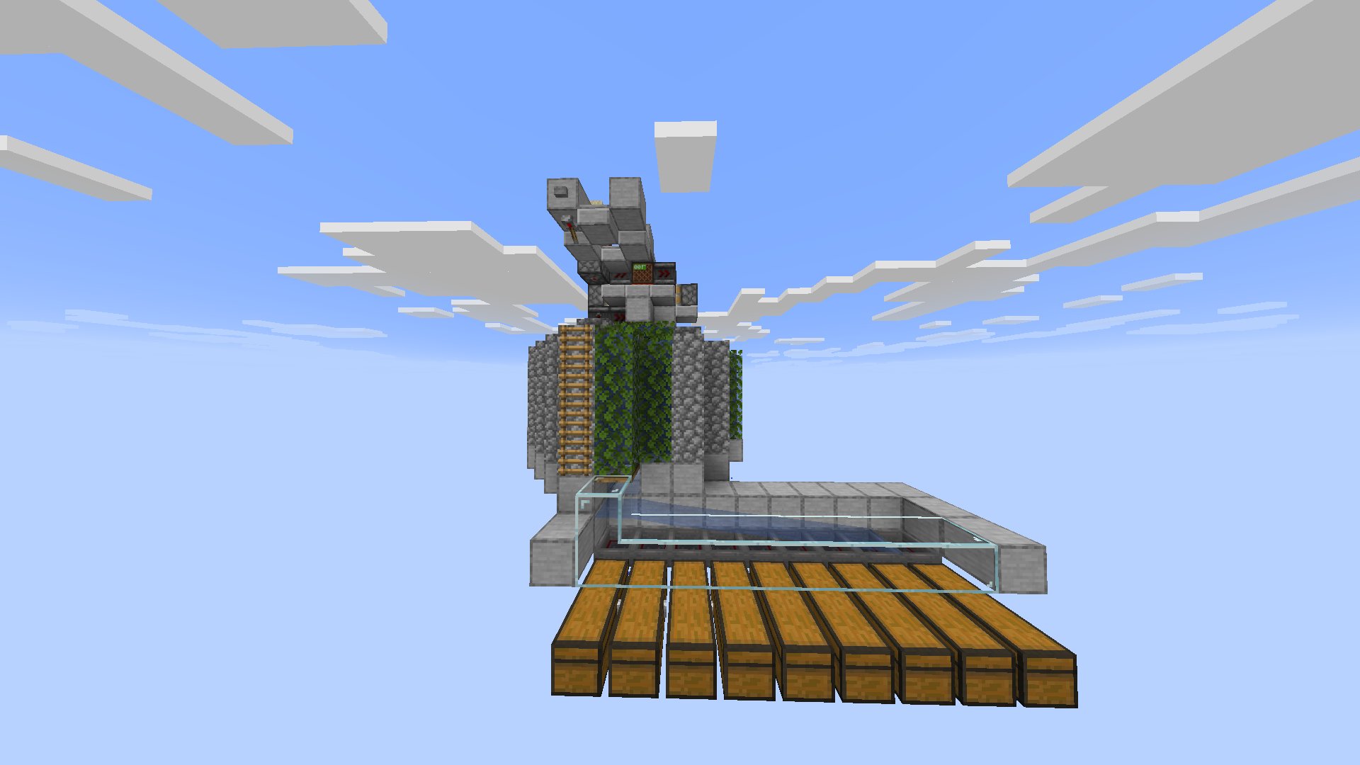 Minecraft Schematic Cobblestone Generator Farm by Unknown | abfielder.com