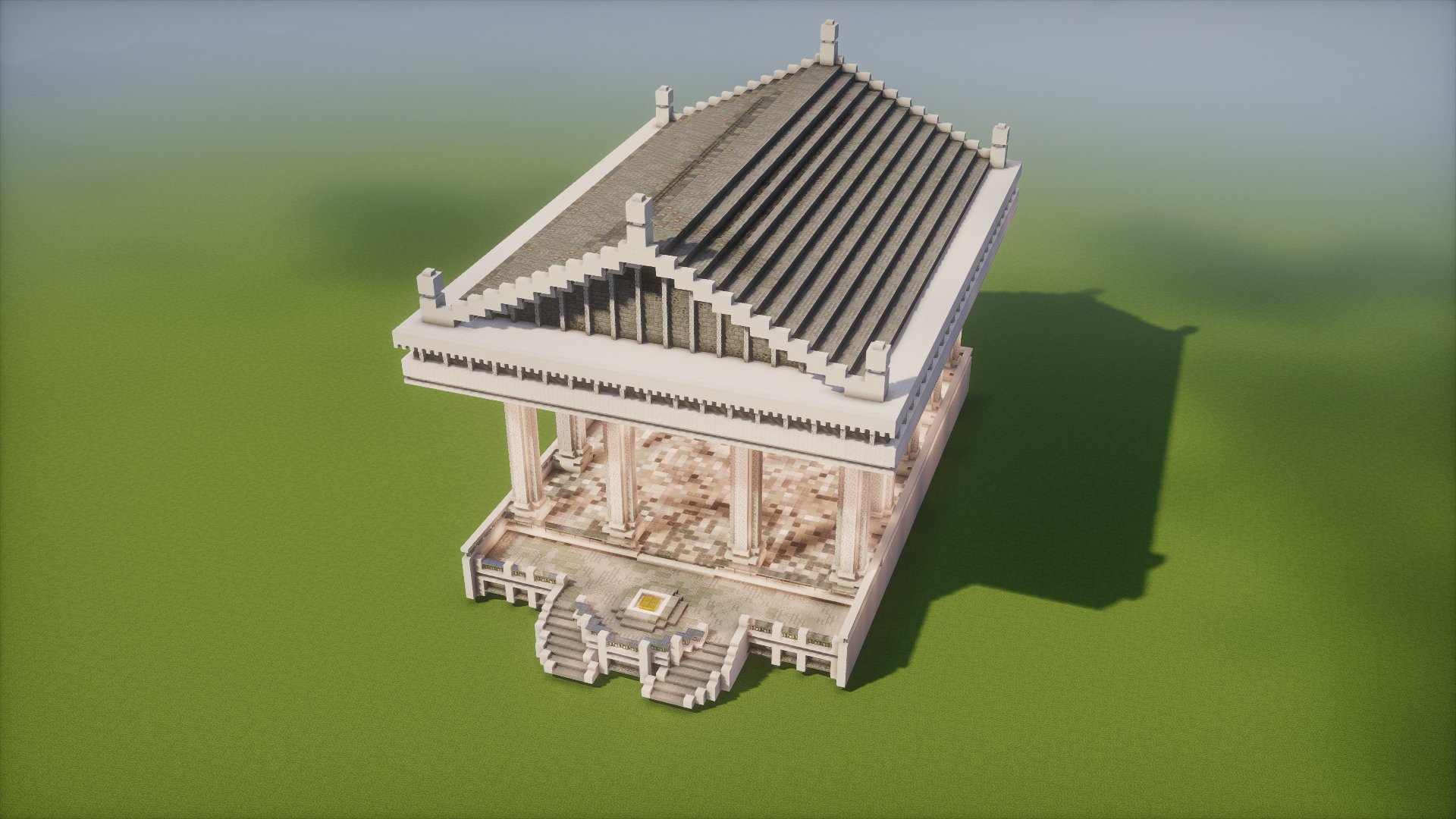 Minecraft Schematic Greco Roman Hall by Raaamseeel | abfielder.com