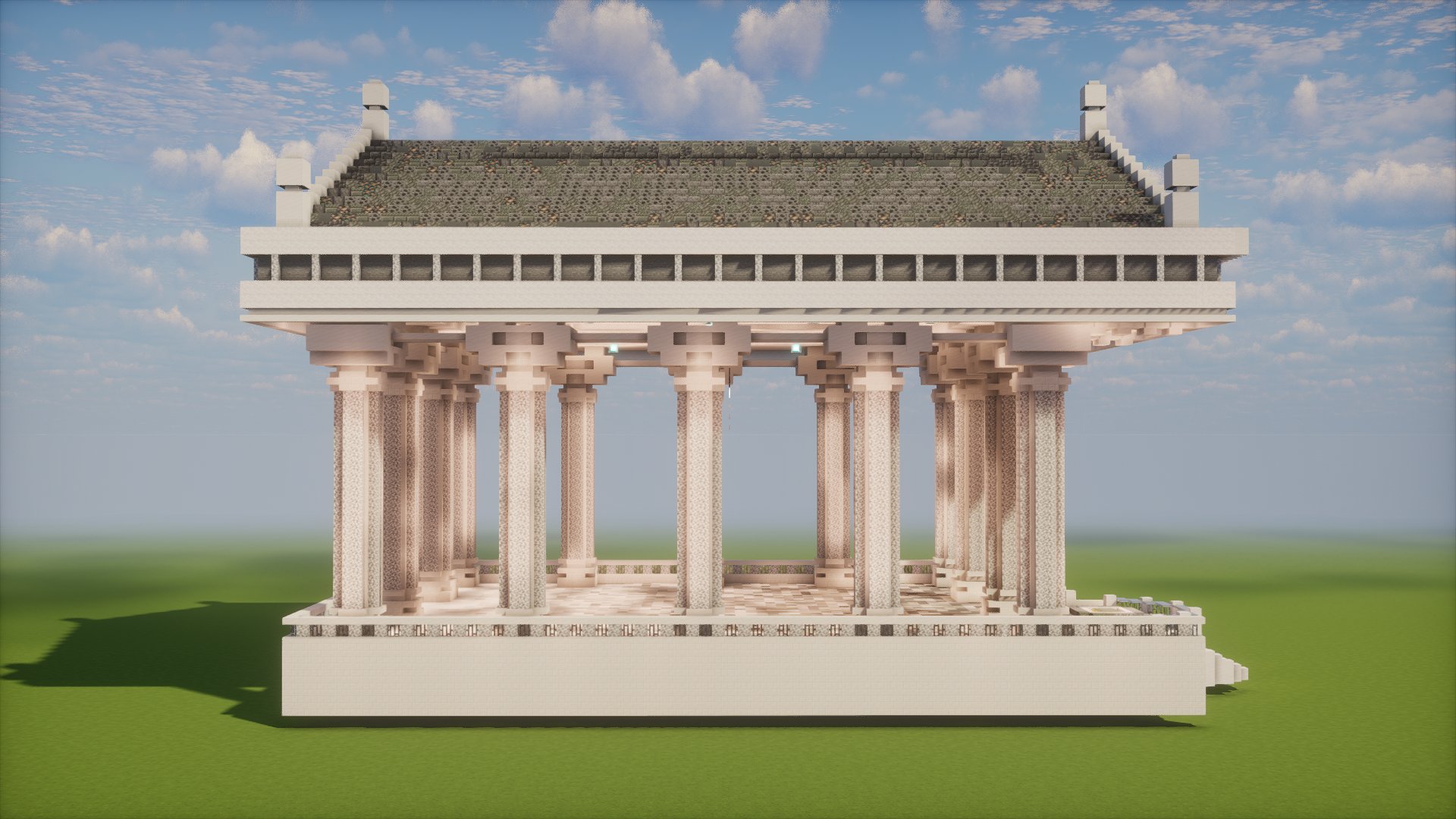Minecraft Schematic Greco Roman Hall by Raaamseeel | abfielder.com