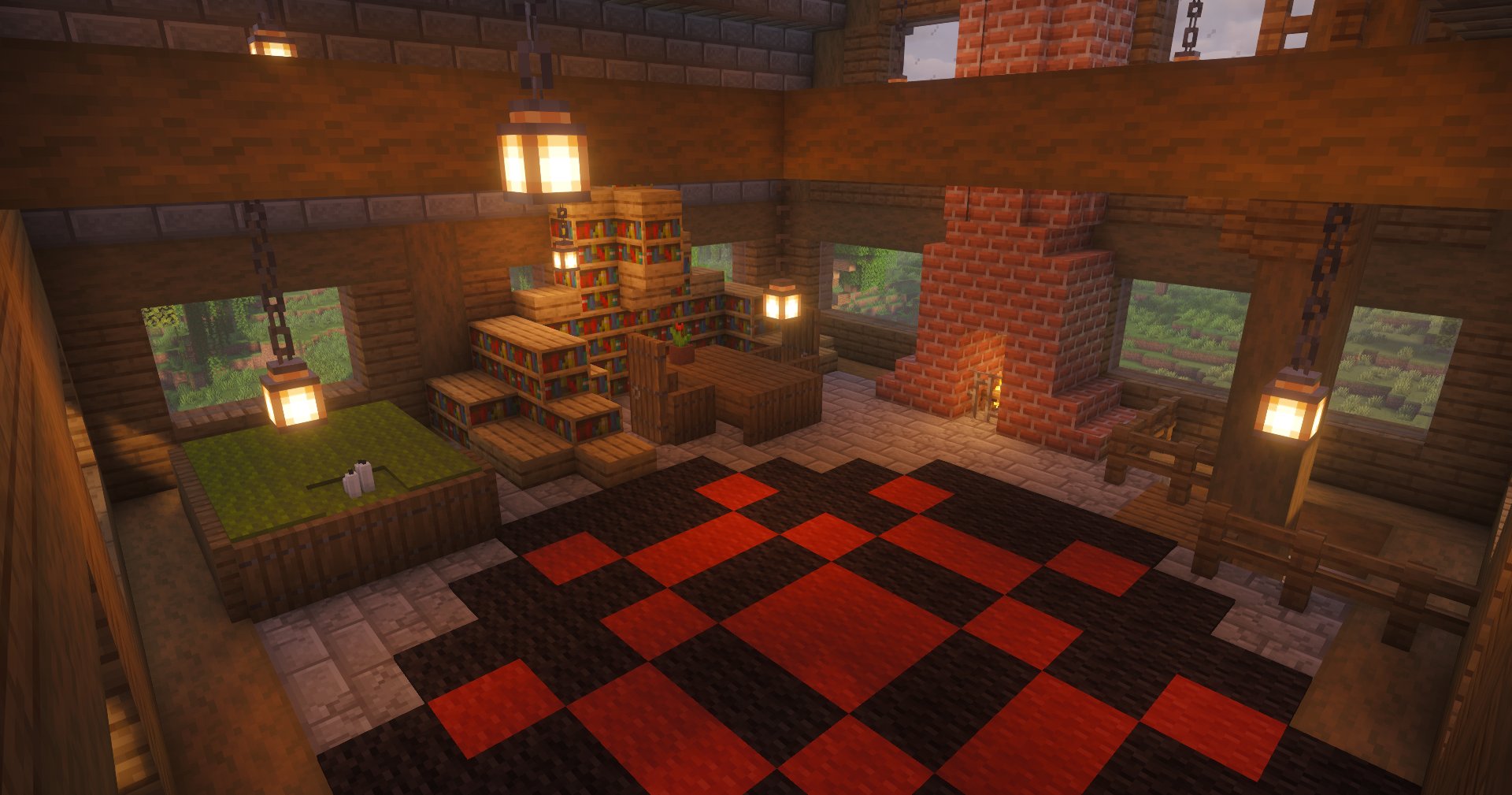 Minecraft Schematic Fancy House by MiniGamerYT | abfielder.com