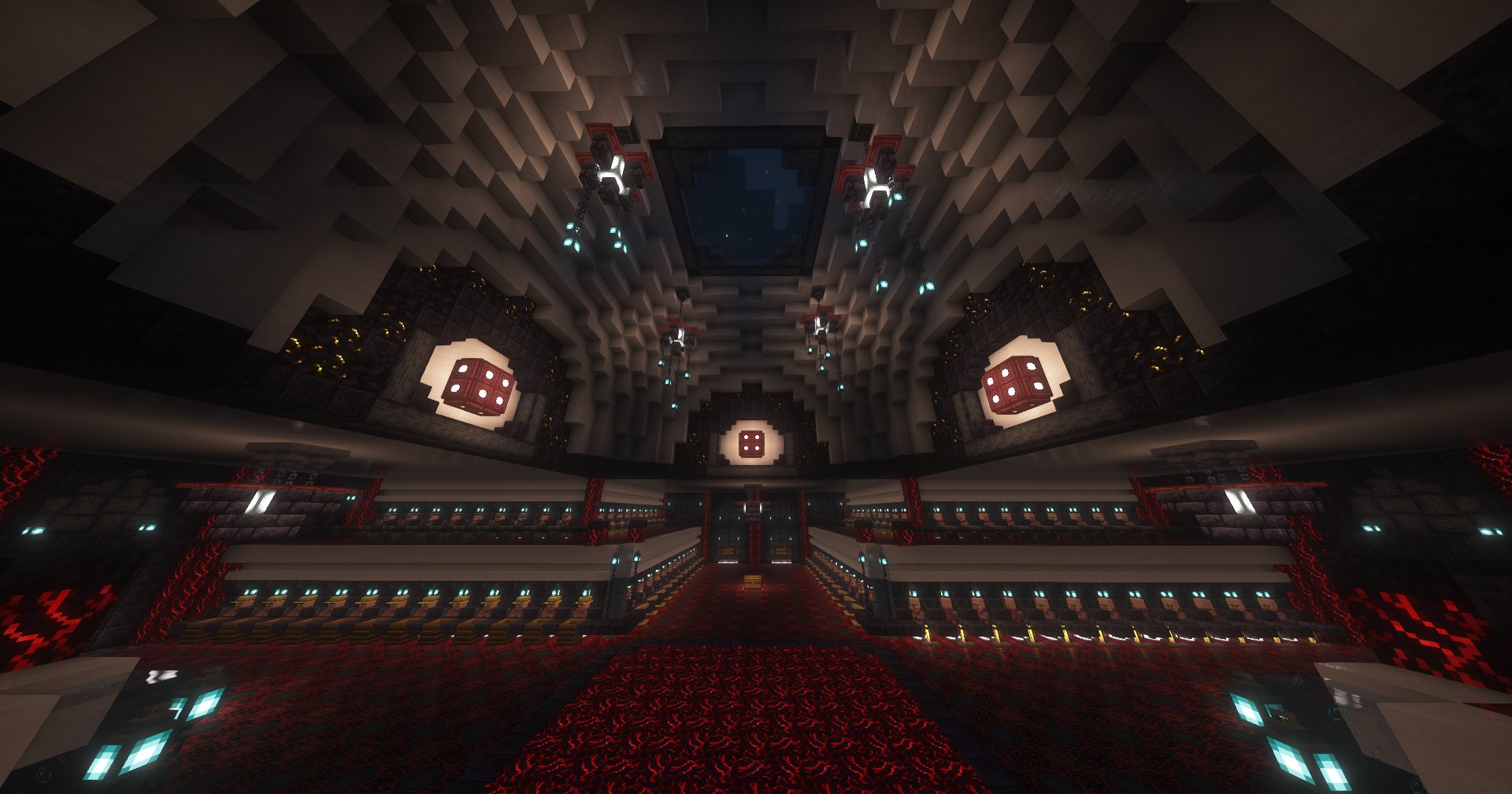 Minecraft Schematic ULTIMATE UNDERGROUND TRADING HALL by A2WA ...