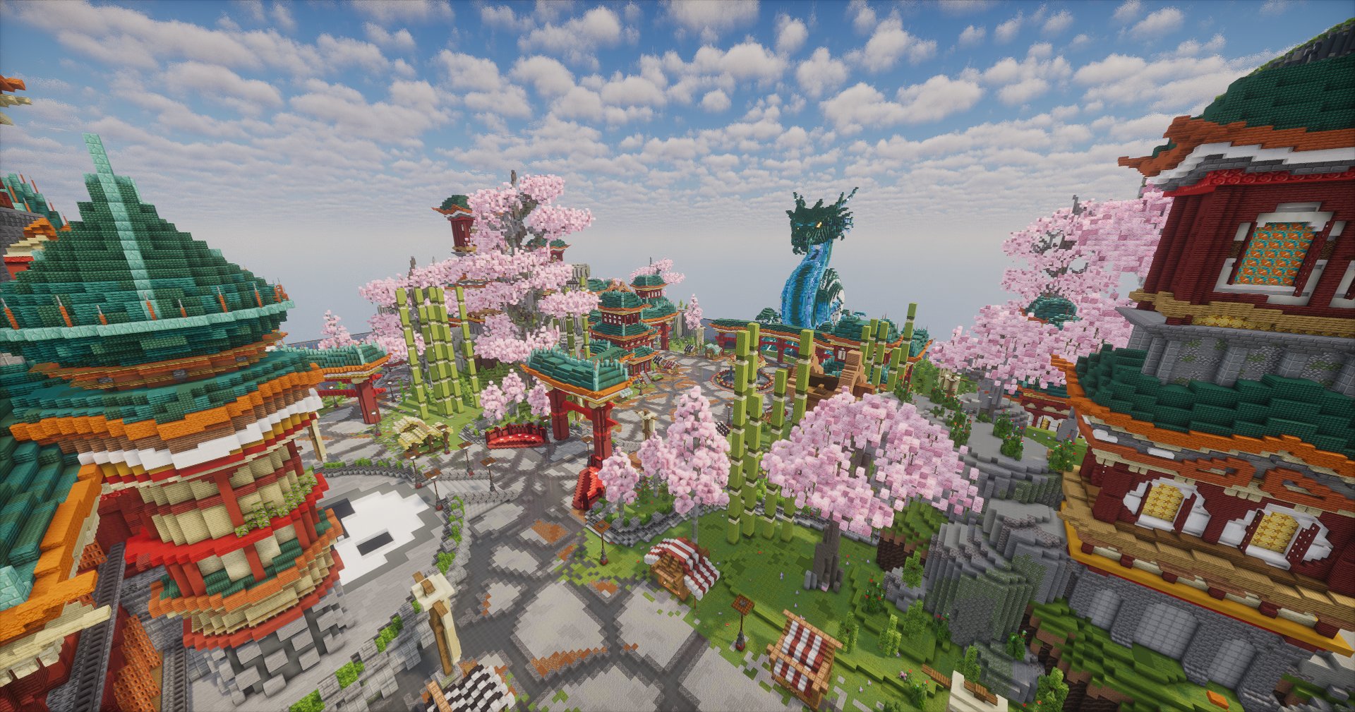 Minecraft Schematic or World Download Cute Japanese Spawn by OrioniX ...