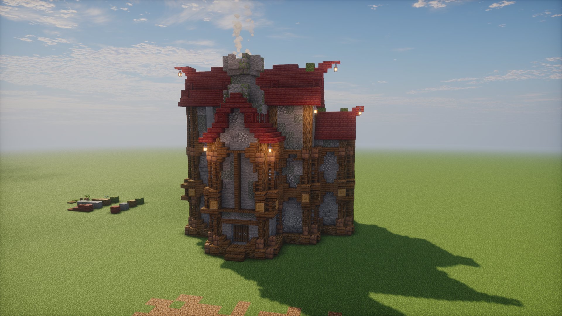 Minecraft Schematic House by z1k_oirly | abfielder.com
